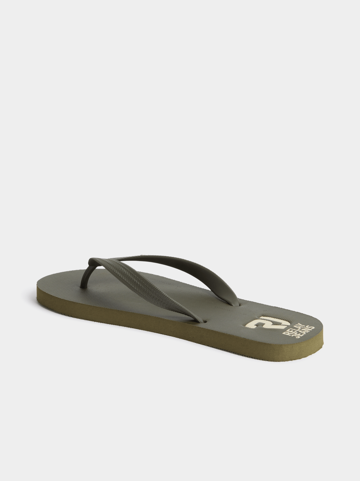 Relay Jeans Men's Plain Eva Green Flip Flops | Bash