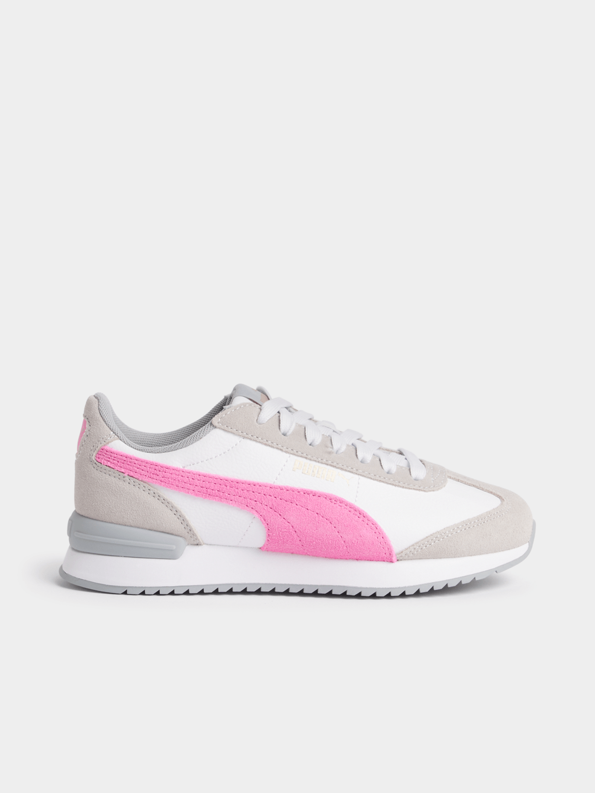 Puma Women's R78 Wind SMU White/Pink Sneaker | Bash