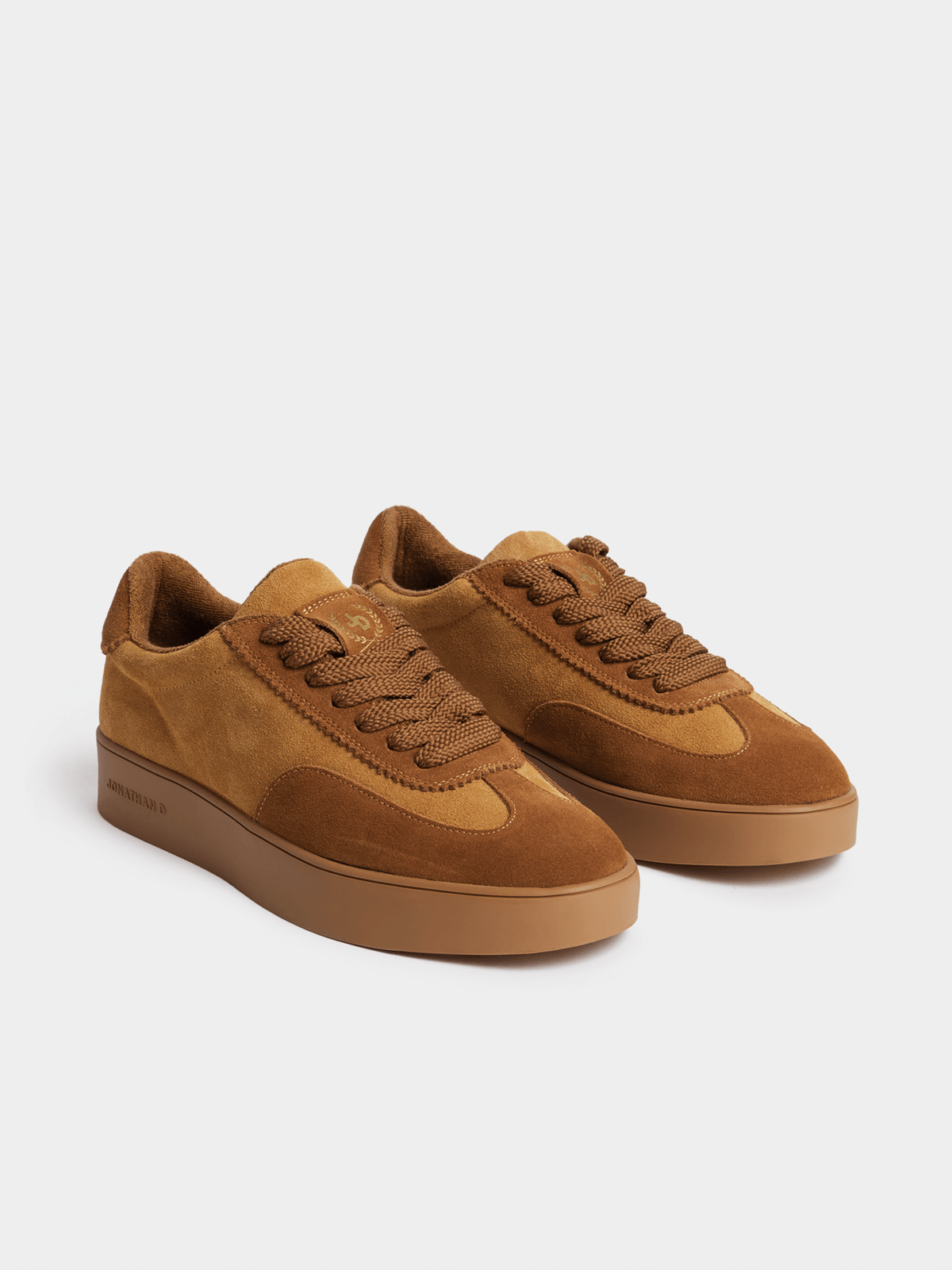 Jonathan D Men's Premium Toffee J Court Sneaker | Bash