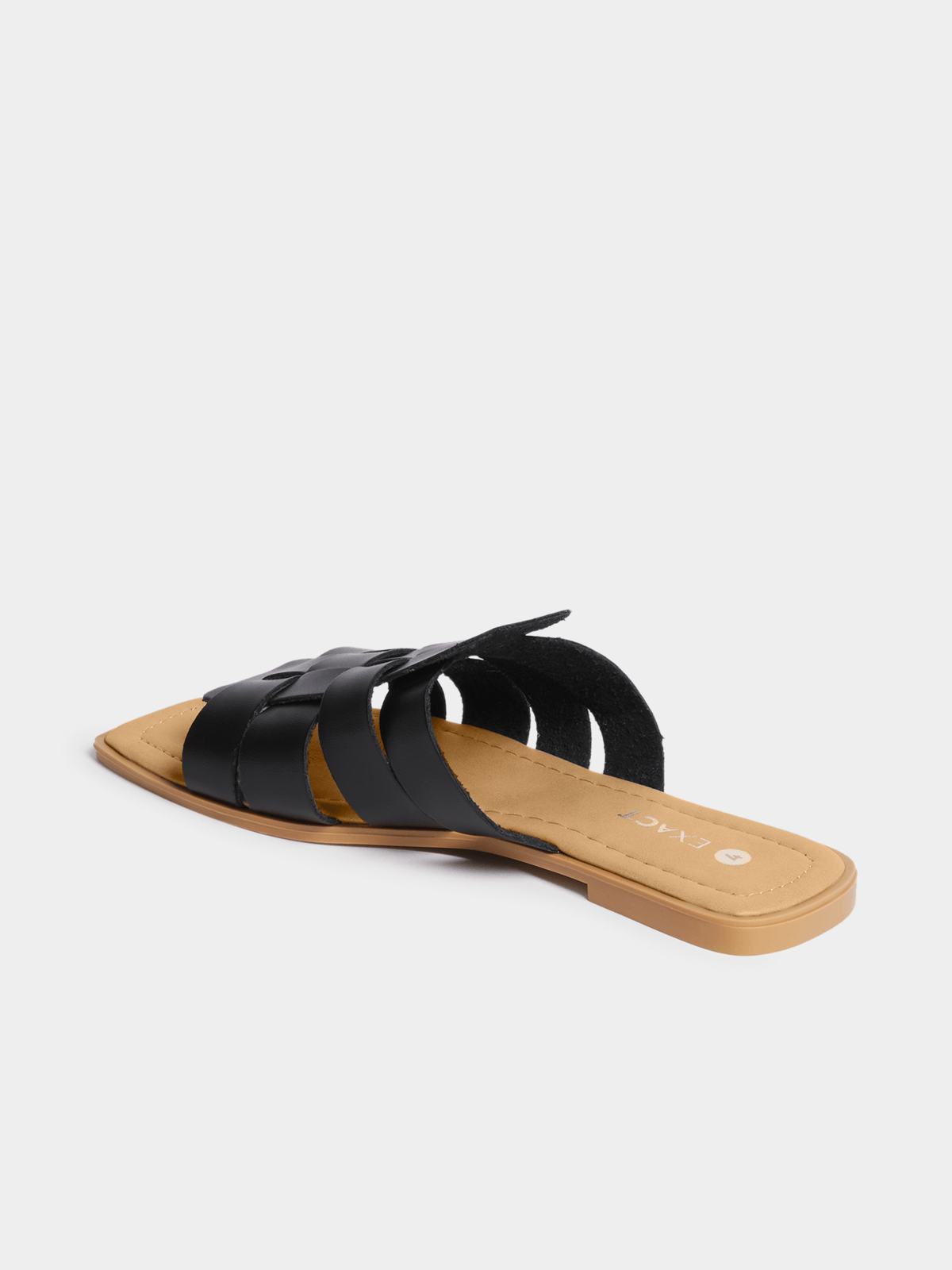 Exact Women's Black Gladiator Sandals | Bash