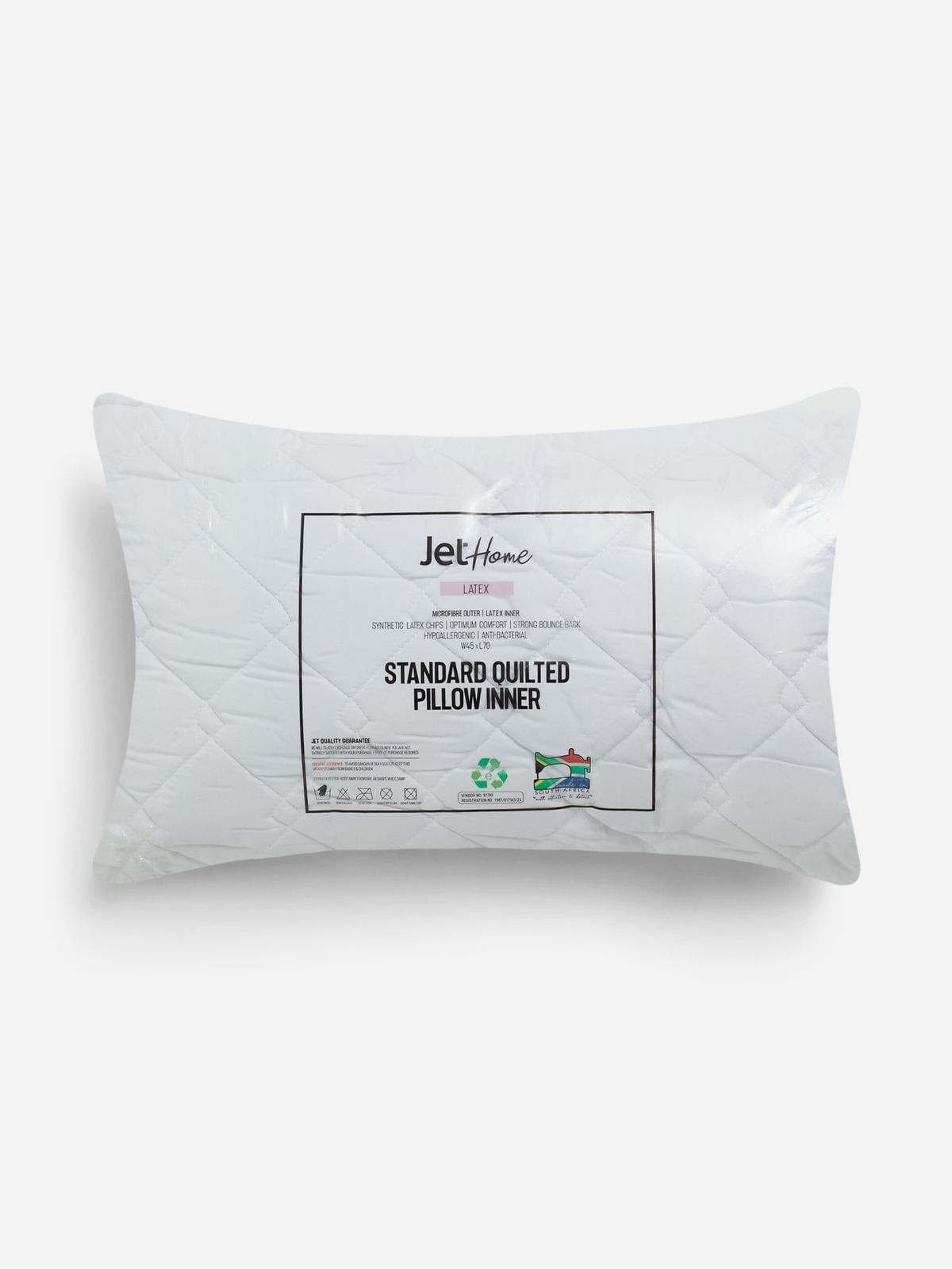 Jet Home Poly Latex Standard Pillow Inner | Bash