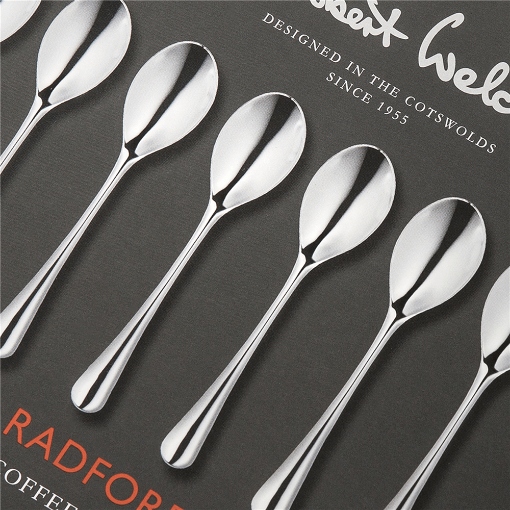 Robert Welch Radford Coffee Spoon Set of 8 | Bash