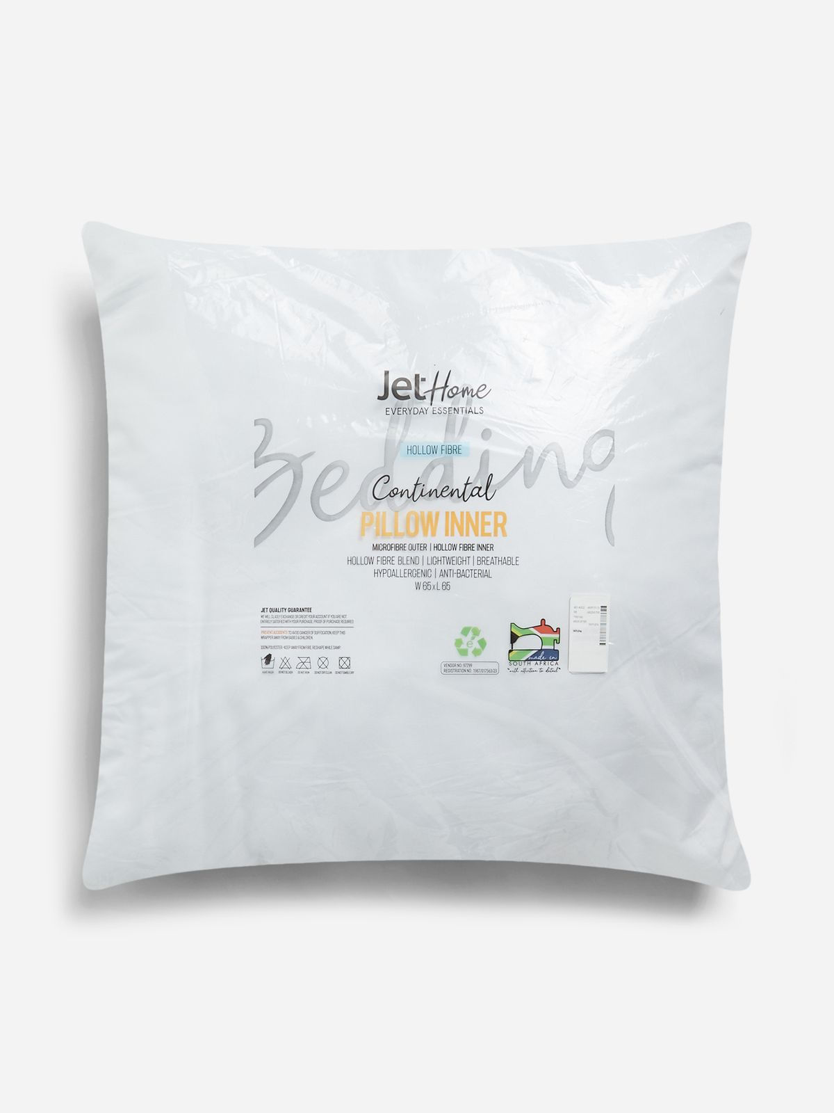 Jet Home Continetal Pillow Inner | Bash