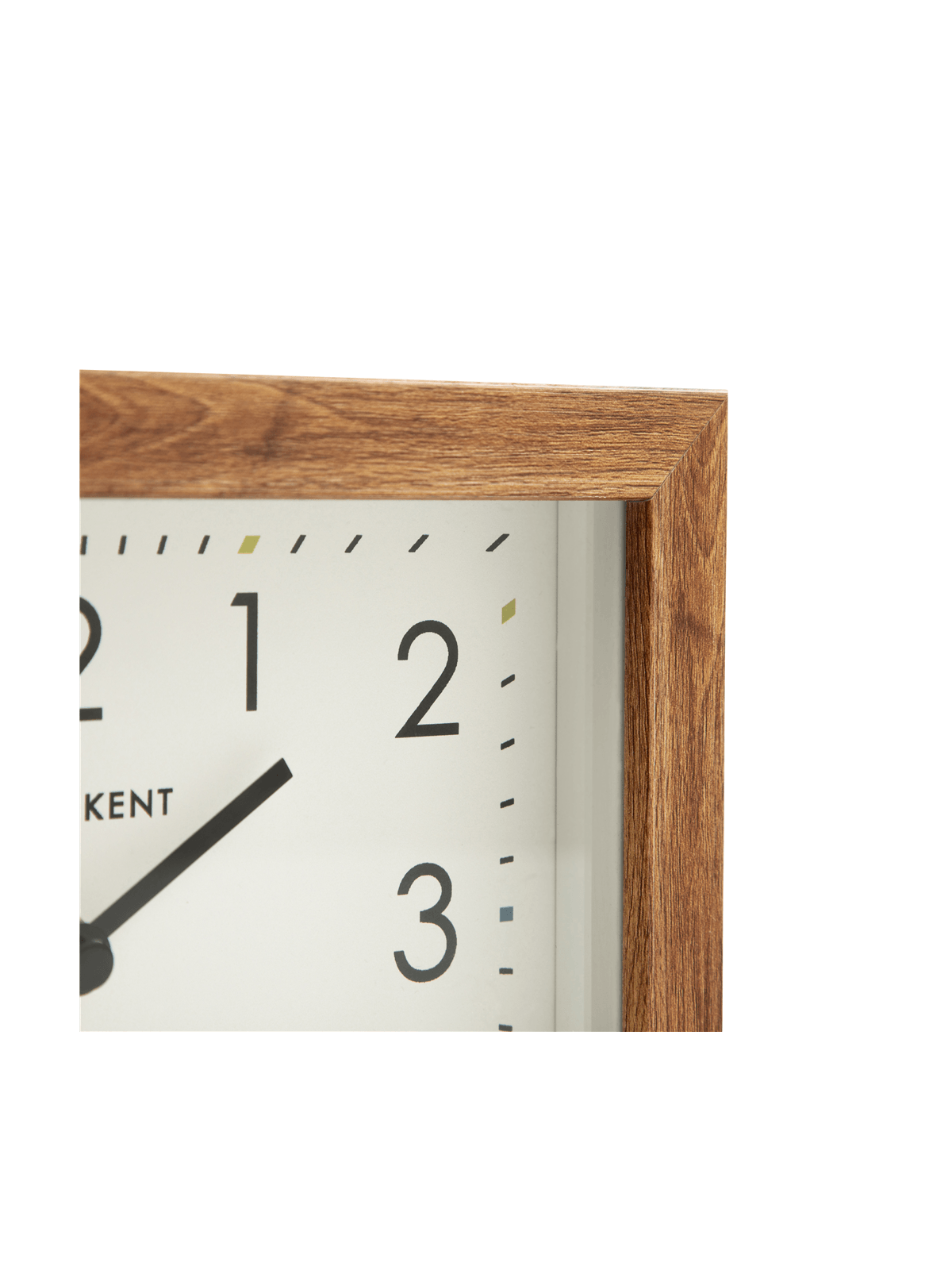 Desk Clock Thomas Kent Walnut 16x21cm | Bash