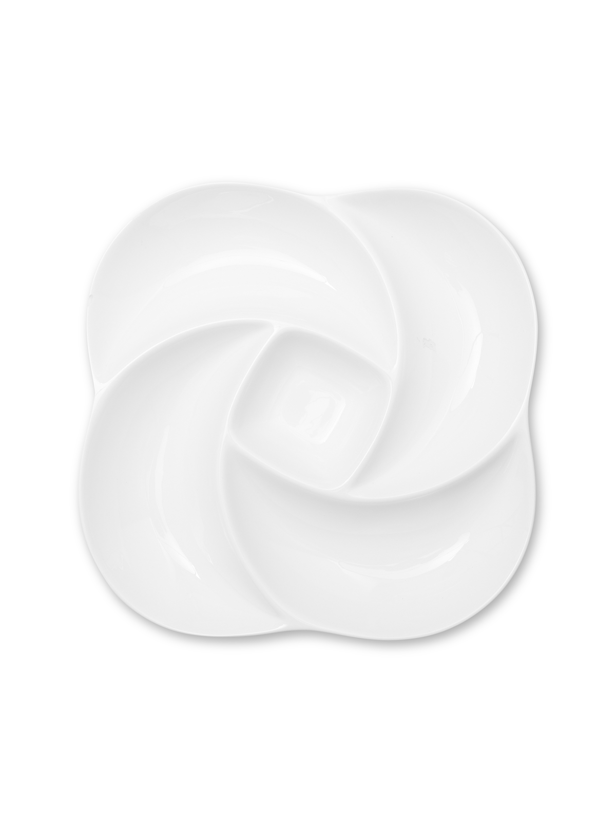 @Home Lacasa Serveware Divided Plate White 34.5cm | Bash