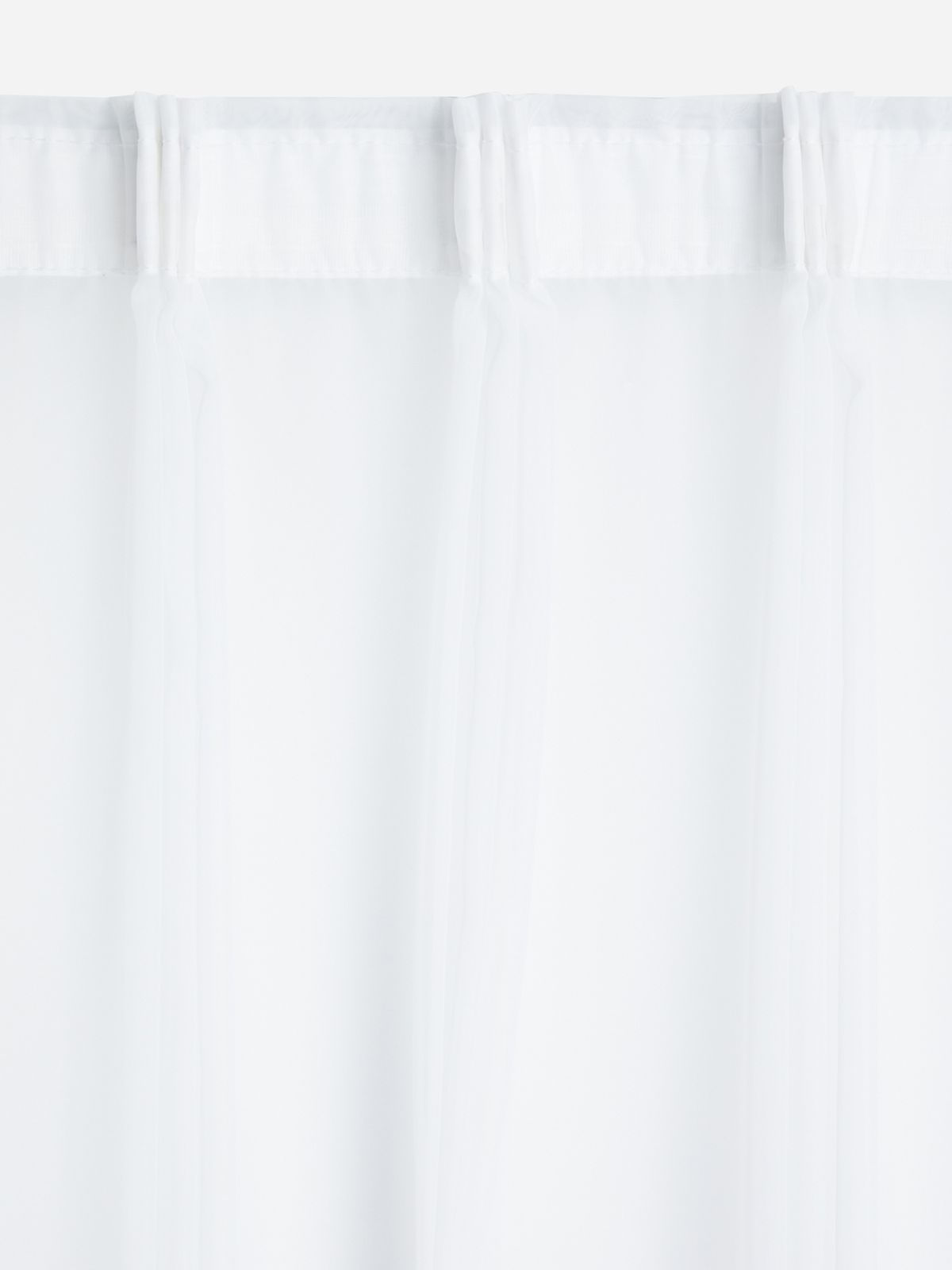 Jet Home White Voile Curtain | Bash
