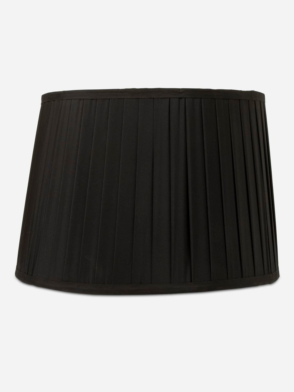 Pleated Lamp Shade Black 26 X 36cm | Bash