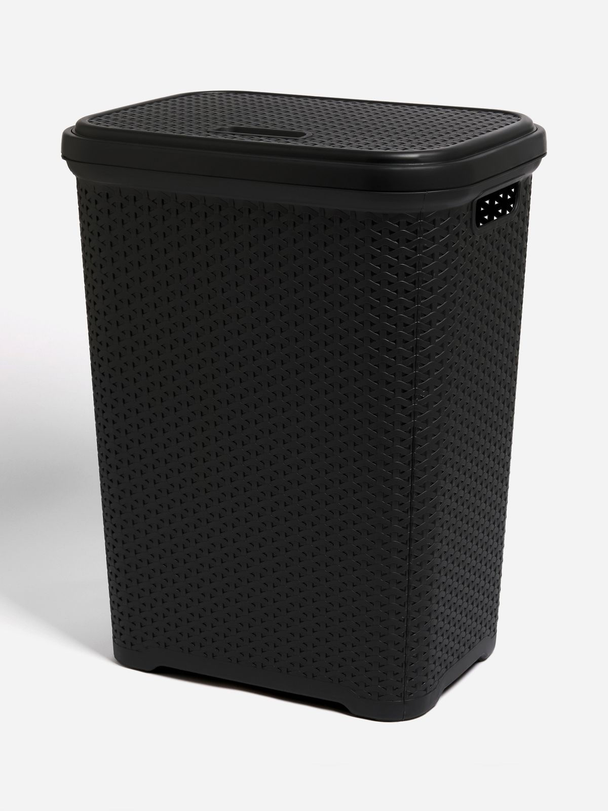 Jet Home Laundry Basket 70 litre Rattan look black | Bash