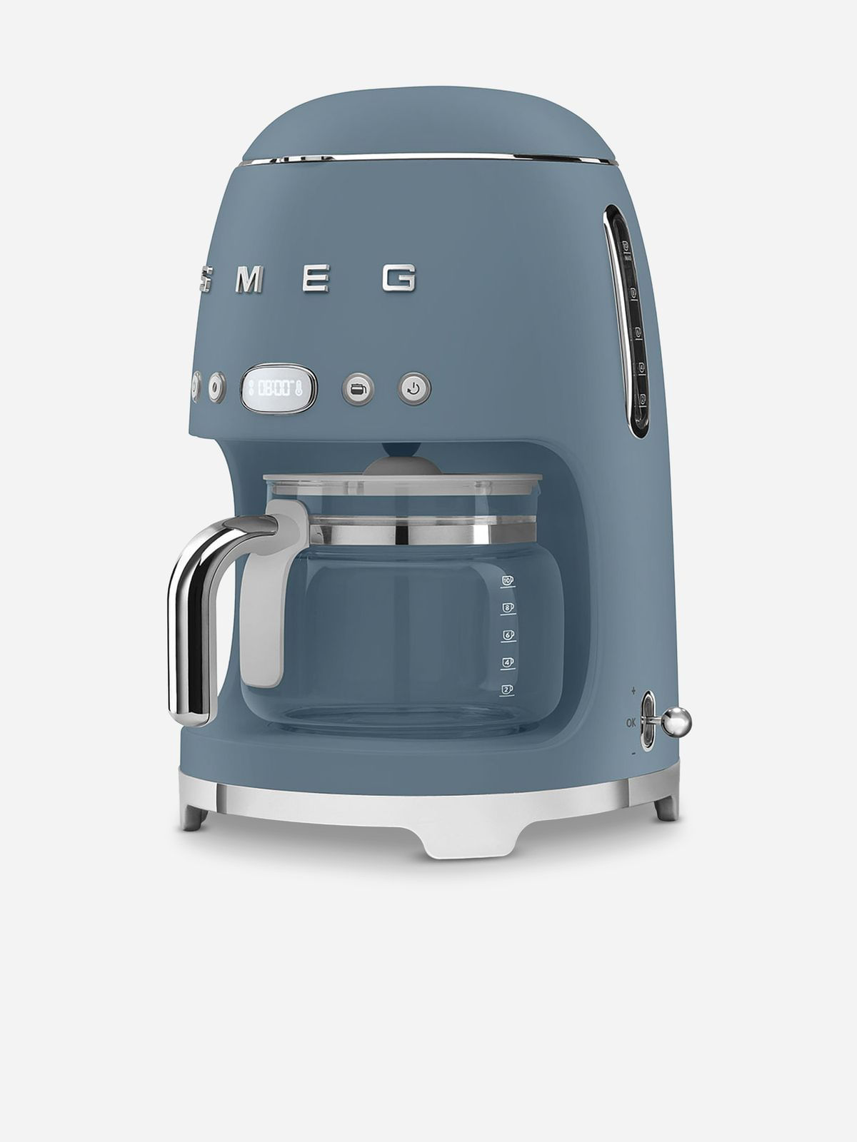 Smeg Retro Filter Coffee Machine Storm Blue Matte Special Edition | Bash