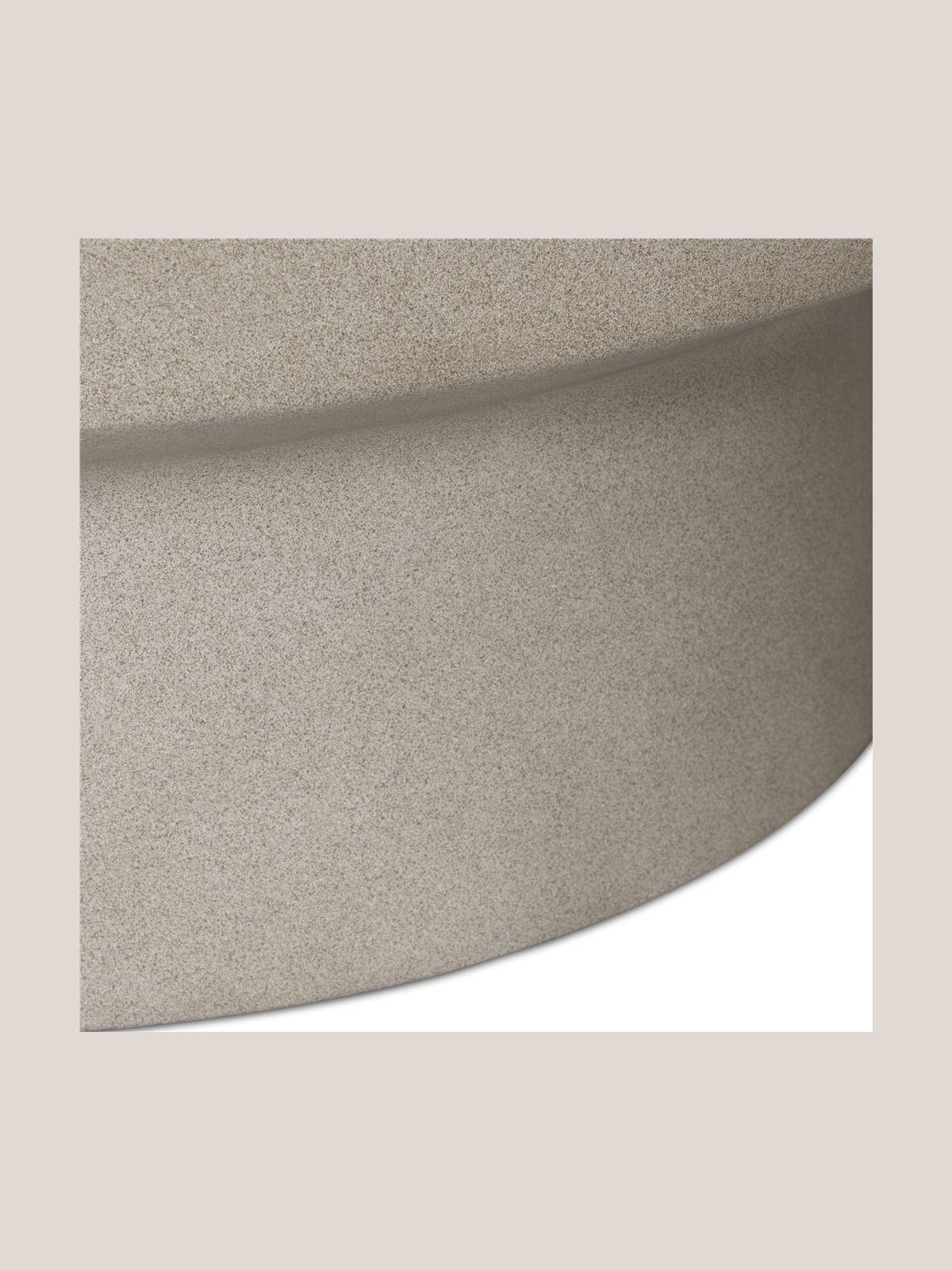 Planter Ficonstone Footed Beige 55cm | Bash