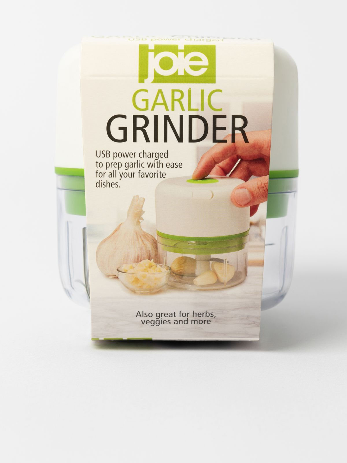Joie USB Garlic Grinder Green | Bash