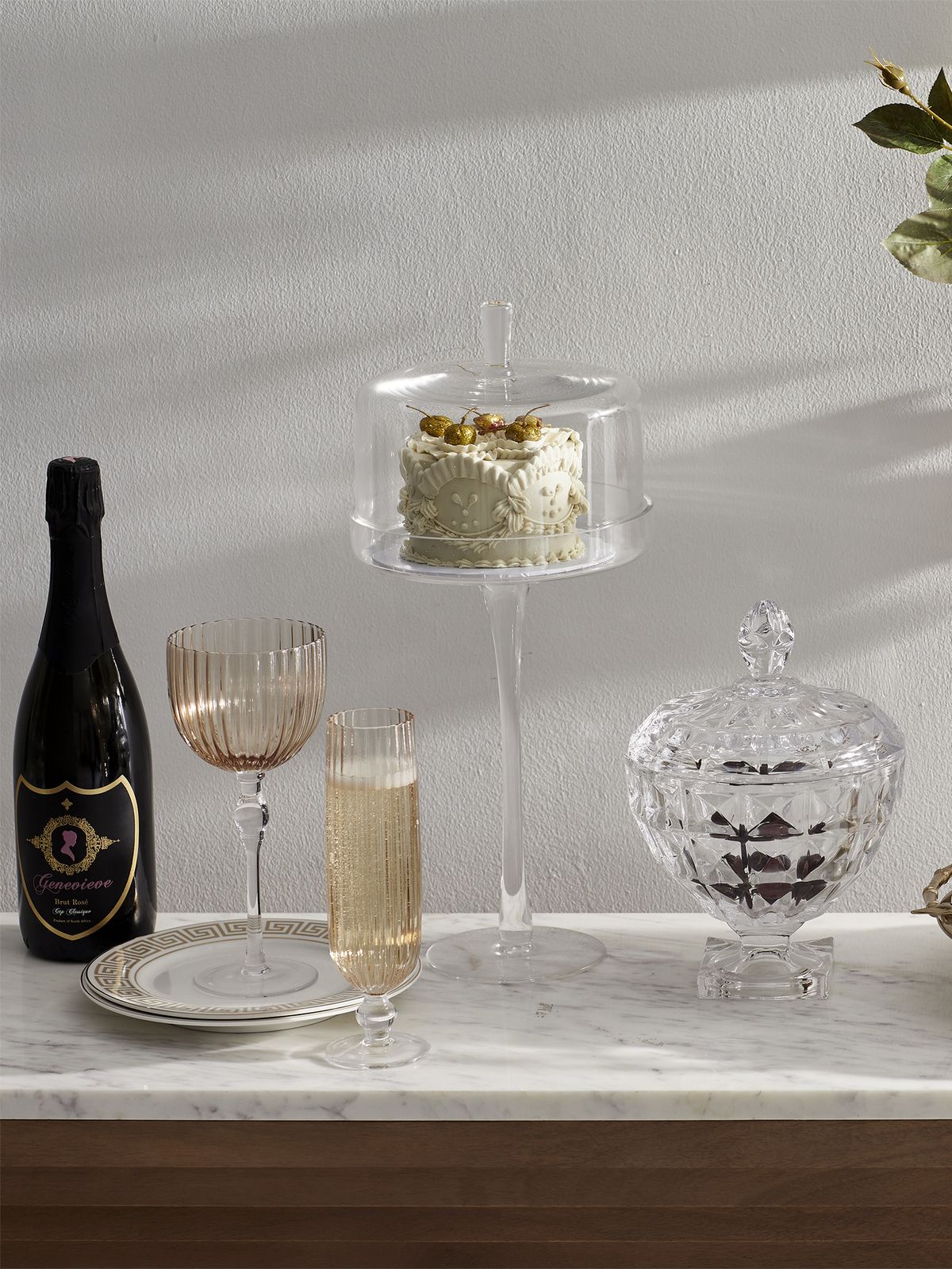 Camila Cut Glass Candy Jar | Bash