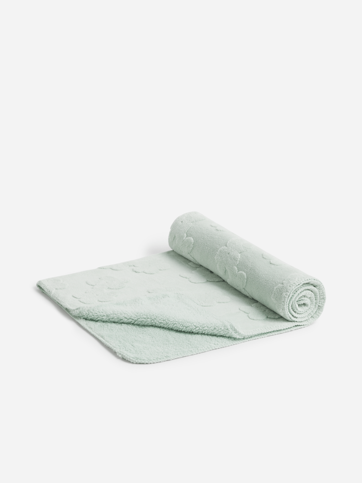 Jet Home Kids Mint Flower Sherpa Throw | Bash
