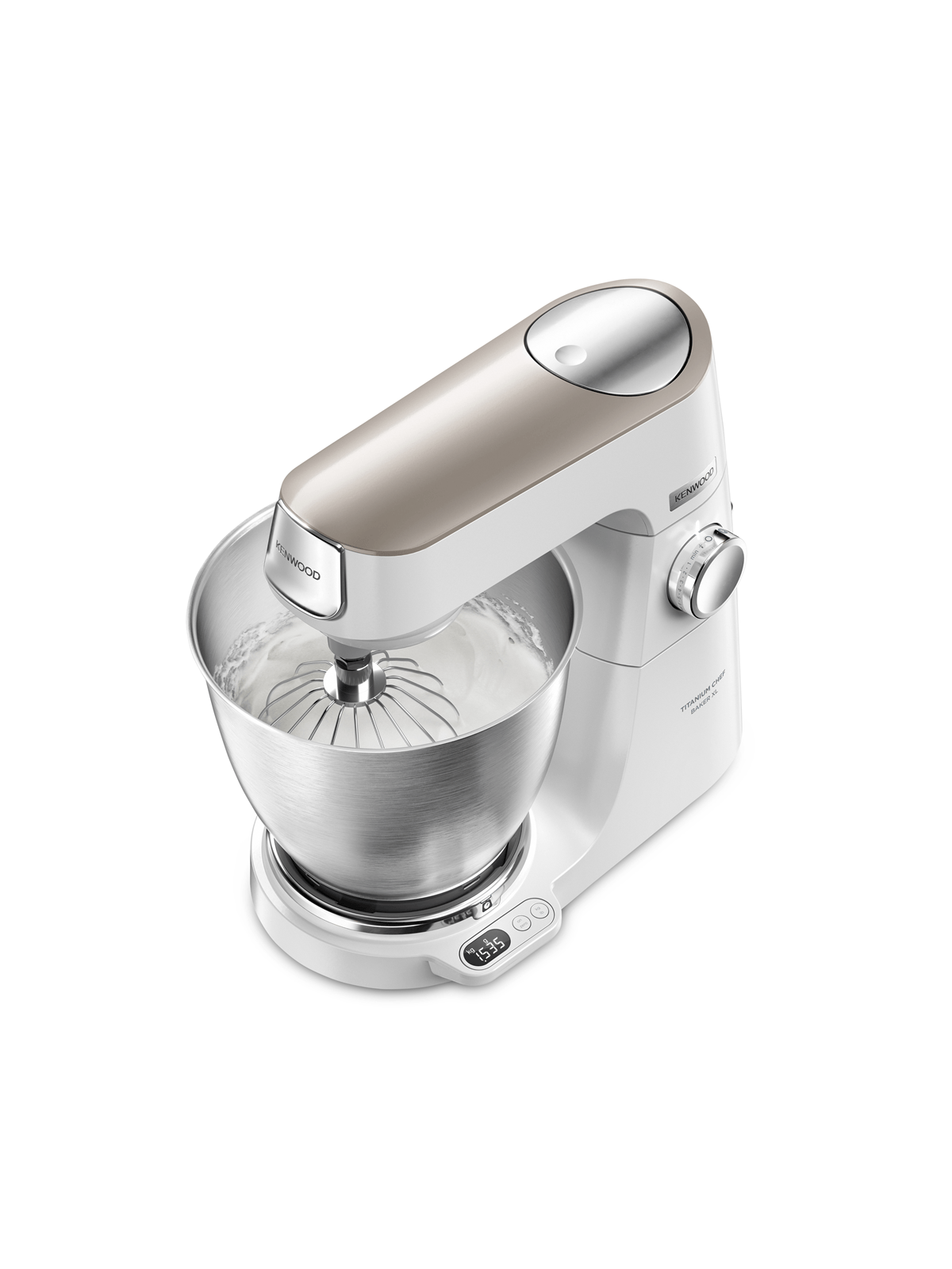 Kenwood Titanium Chef Stand Mixer White | Bash