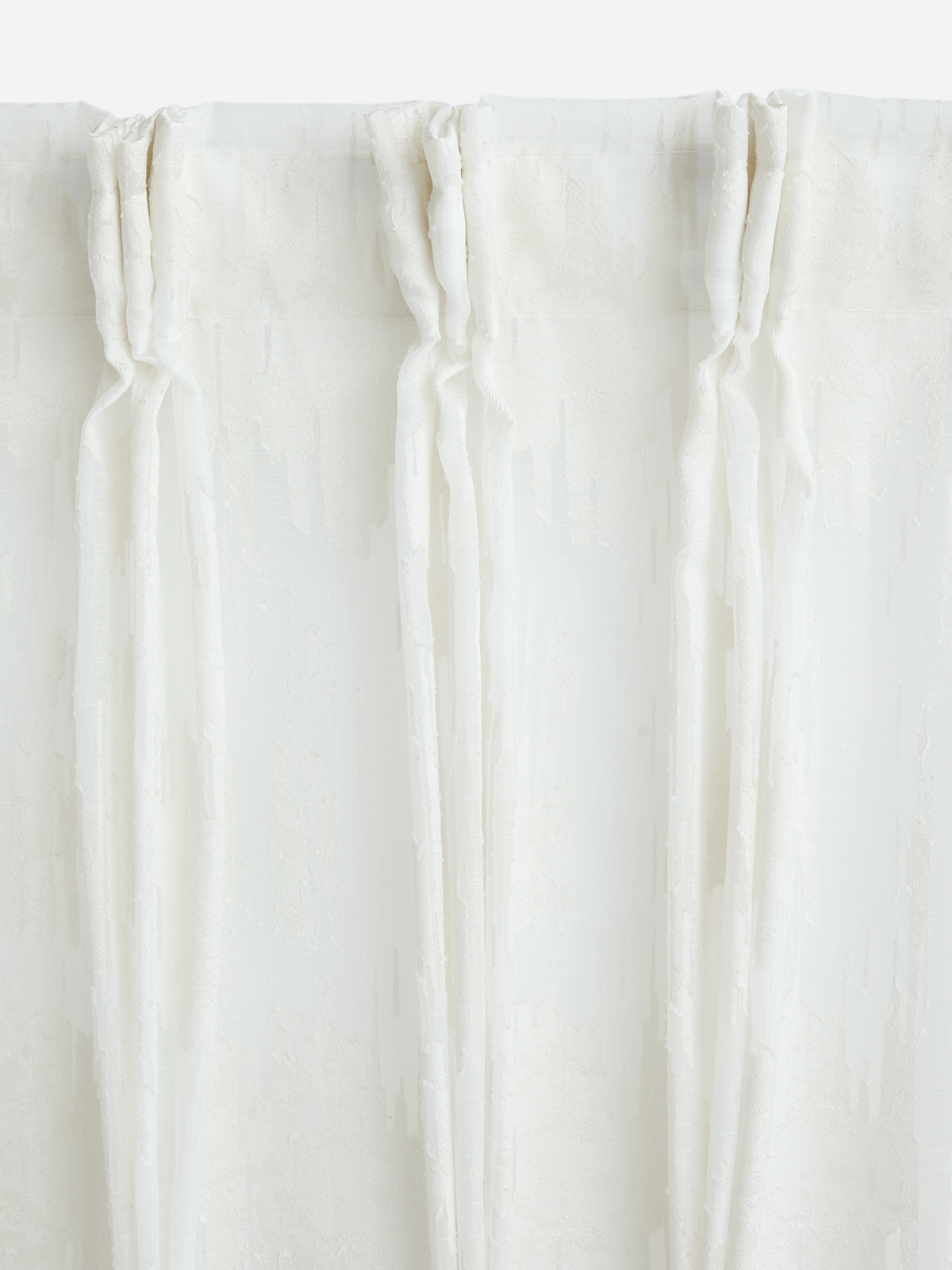 Jet Home Taupe Ridge Sheer Curtain | Bash