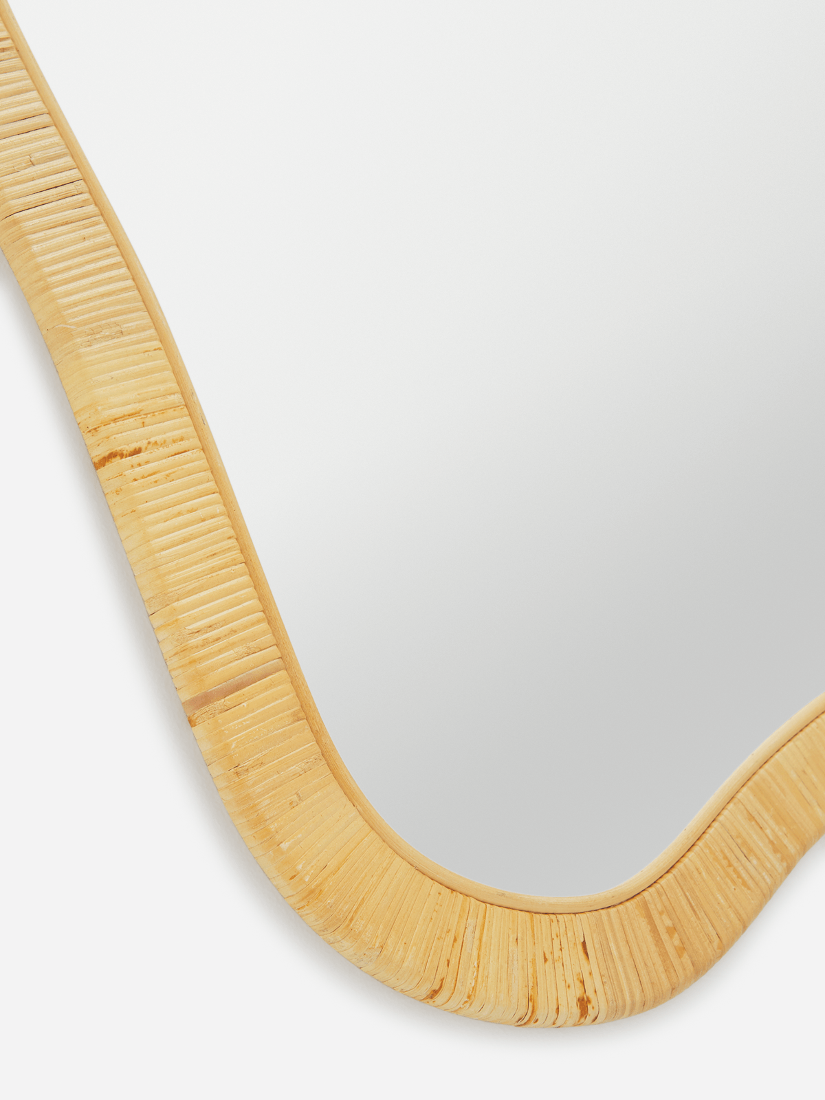 Jet Home Bamboo Irregular Rattan Mirror | Bash