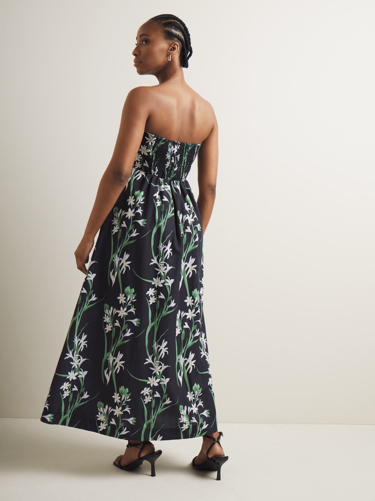 Women's Iconography Printed Strapless Fit & Flare Dress | Bash