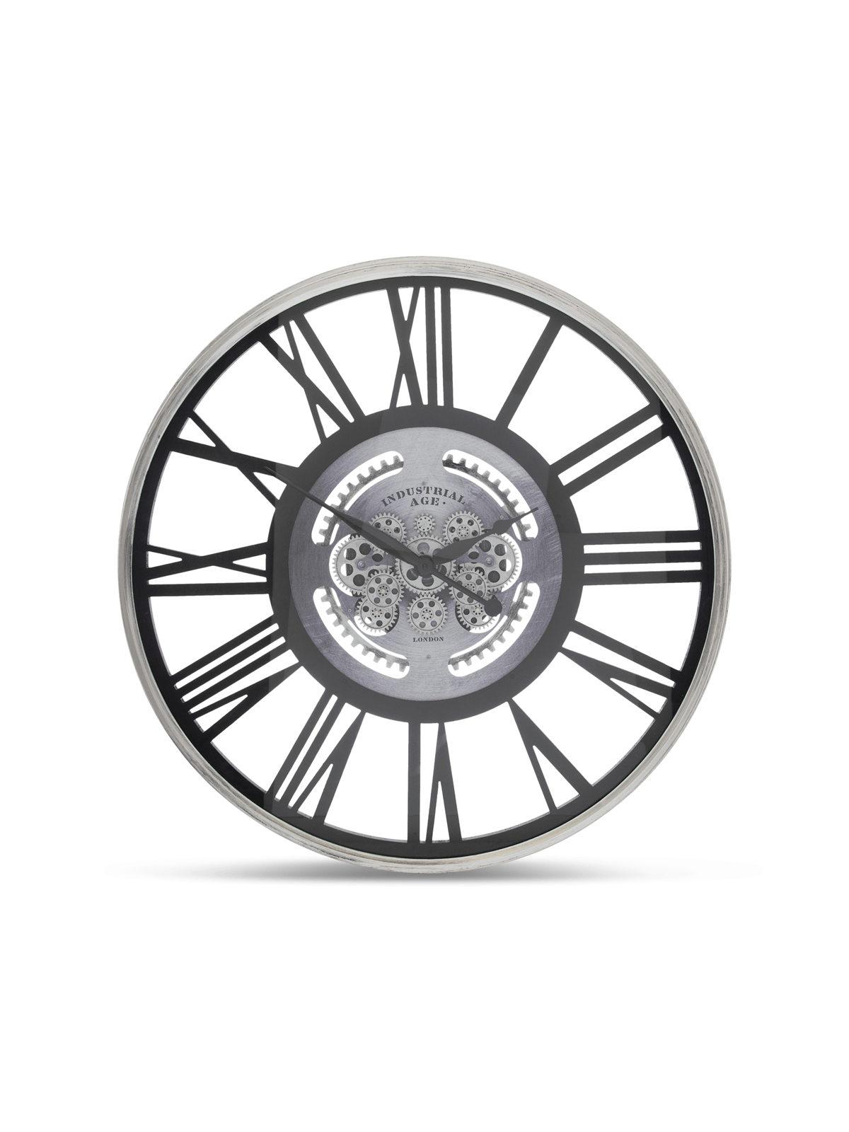 Wall Clock Gears Black 80cm | Bash