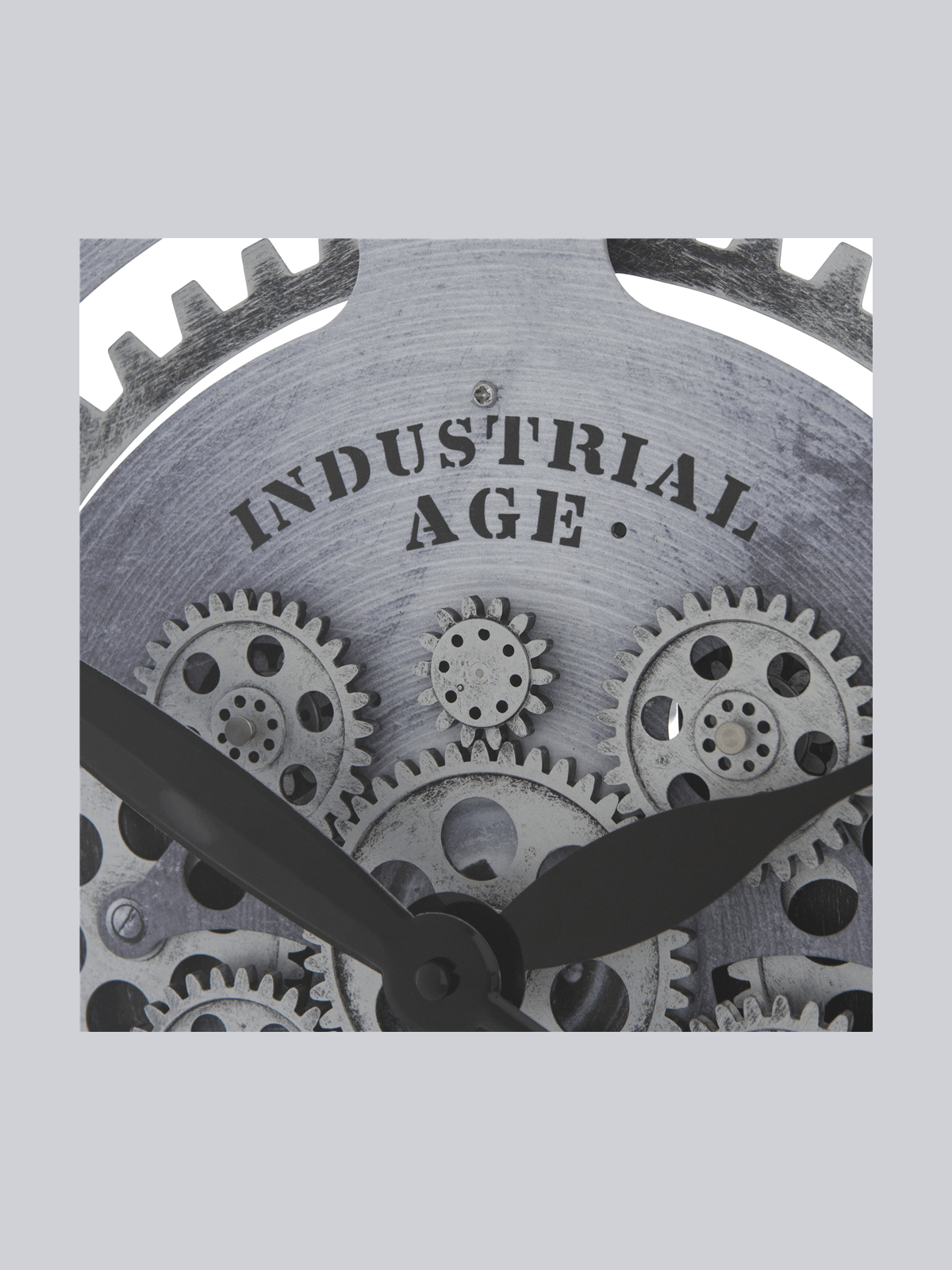 Wall Clock Gears Black 80cm | Bash