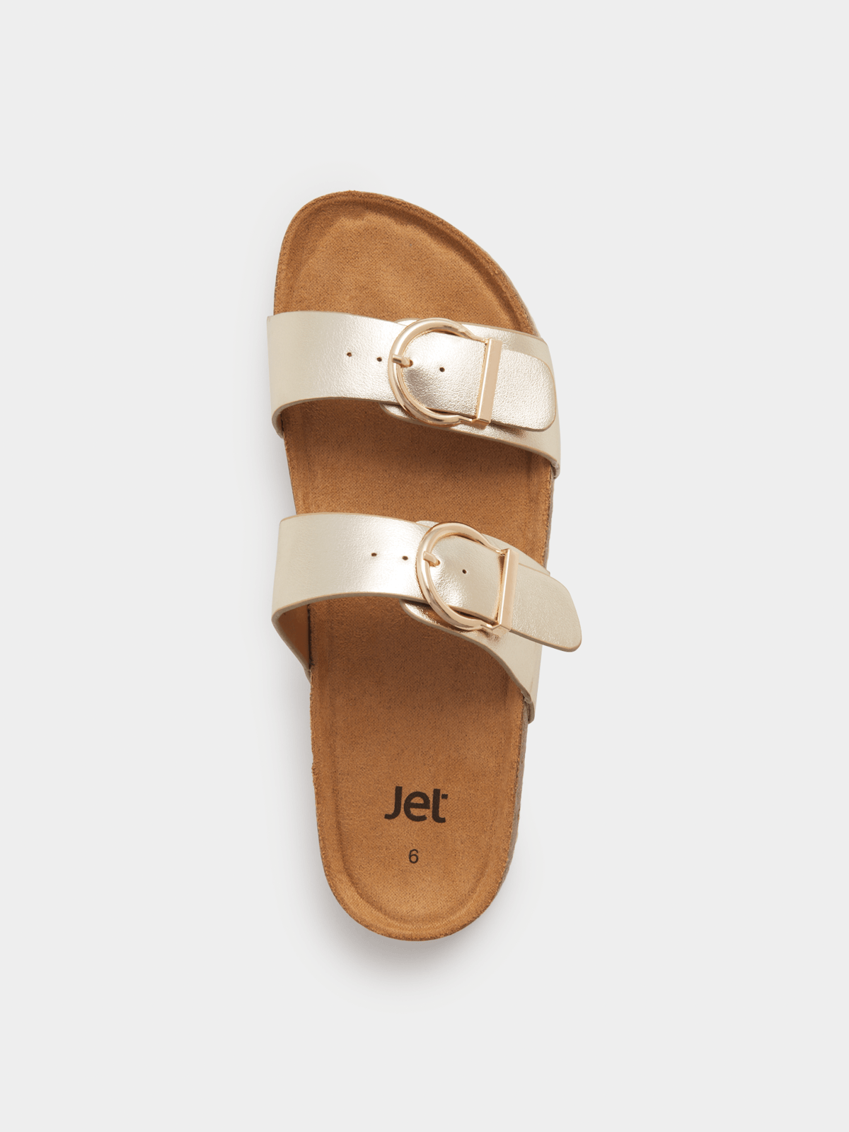 Jet Women's Gold Buckle Sandal | Bash