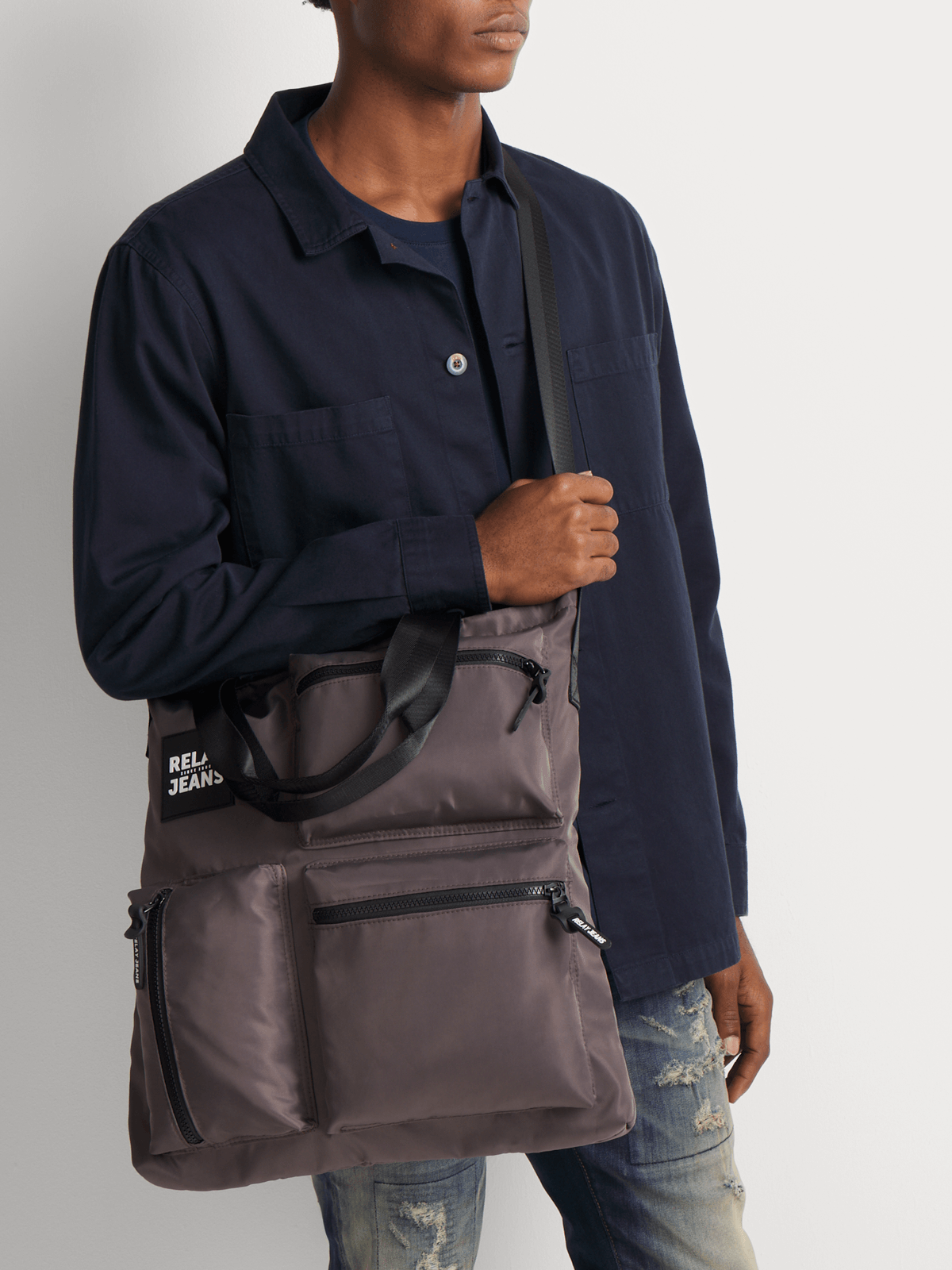 Relay Jeans Men's Nylon Utility Fatigue Tote | Bash