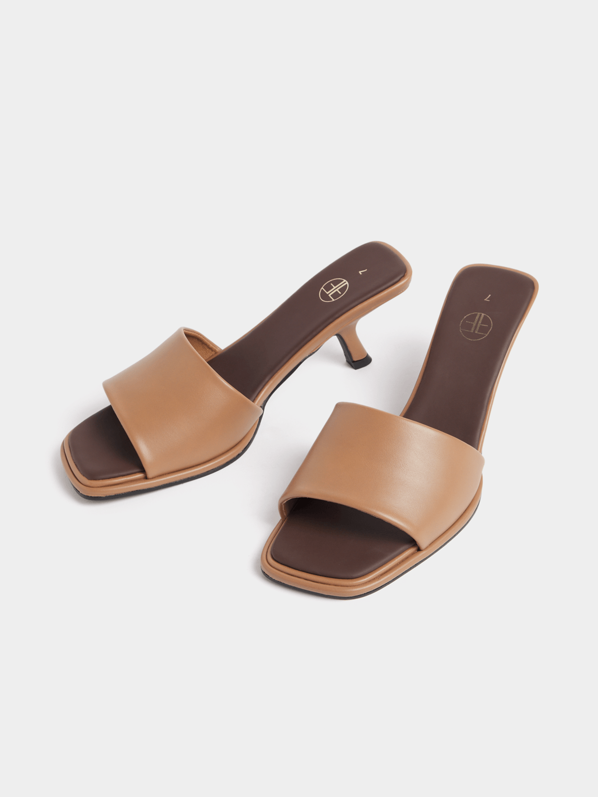 Square Toe Mule Heels | Bash