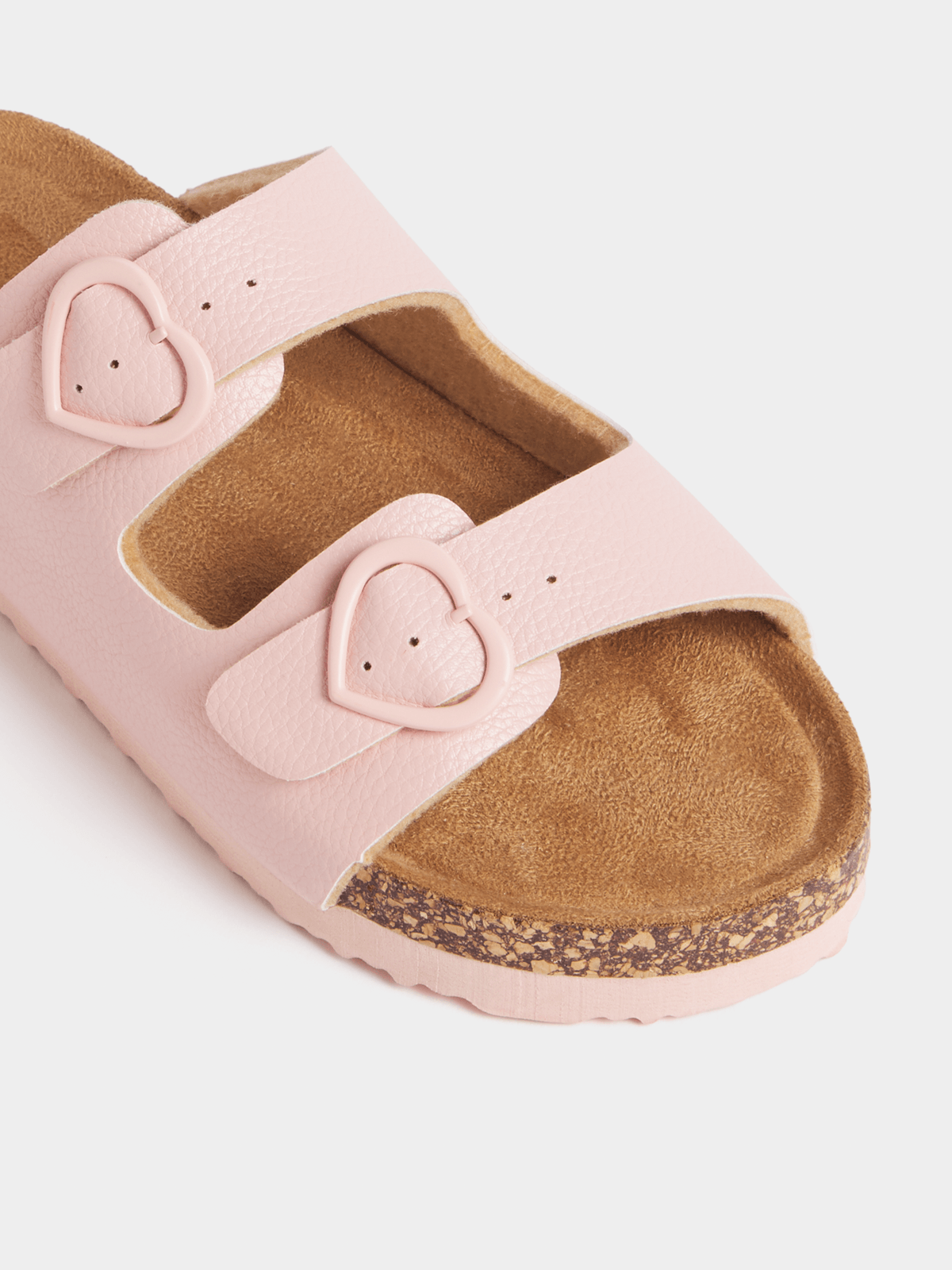 Exact Older Girl's Pink Double Strap Sandals | Bash