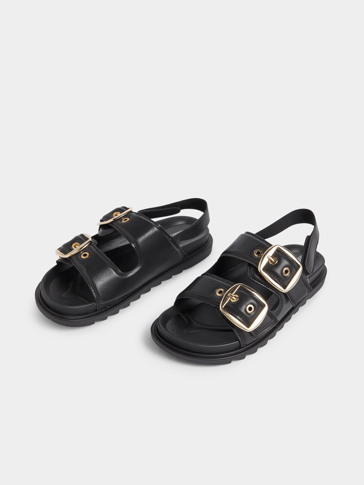 The FIX Women's Black Double Strap Slingback Mule | Bash