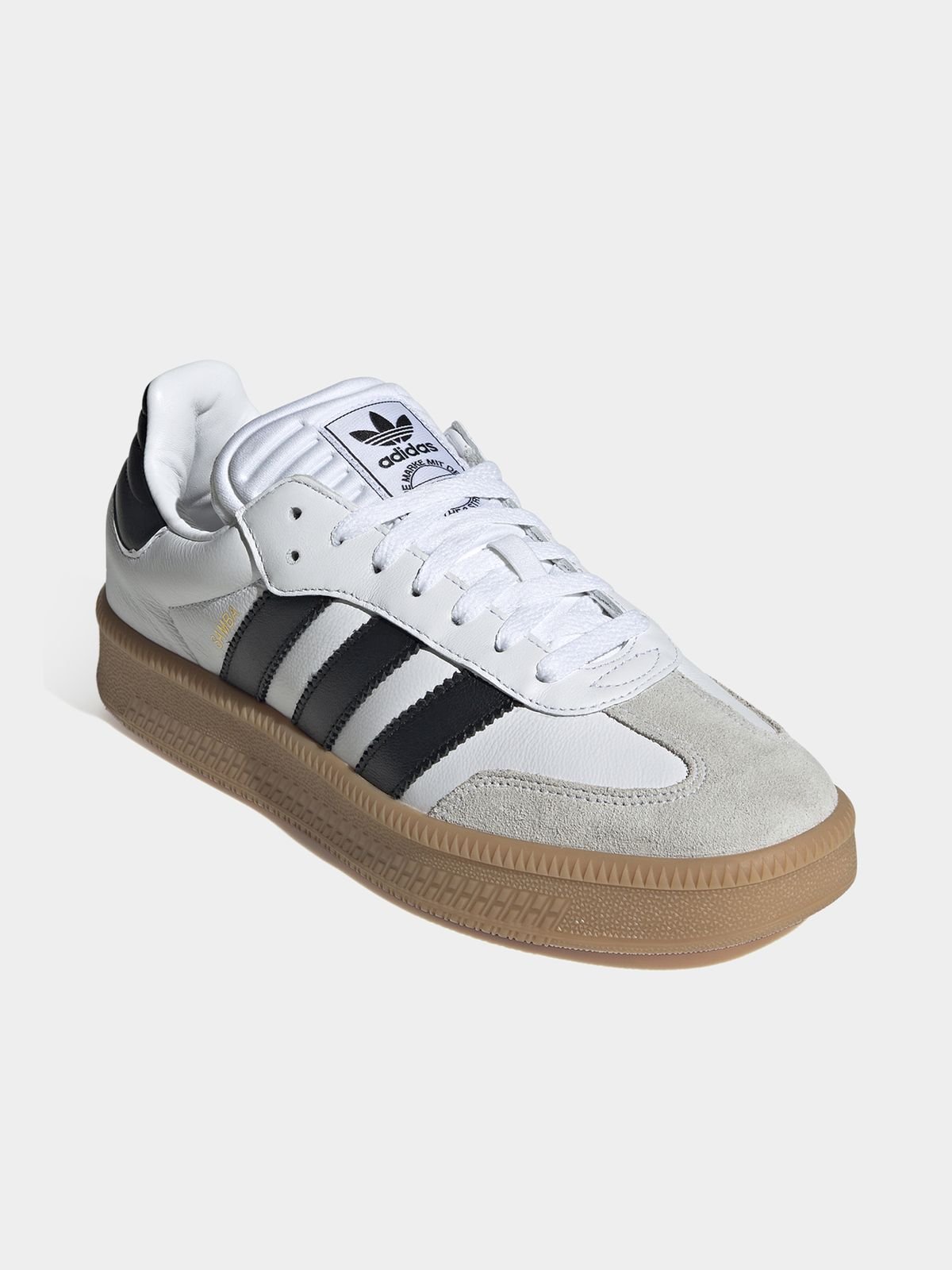 adidas Originals Men's Samba XLG White/Black Sneaker | Bash
