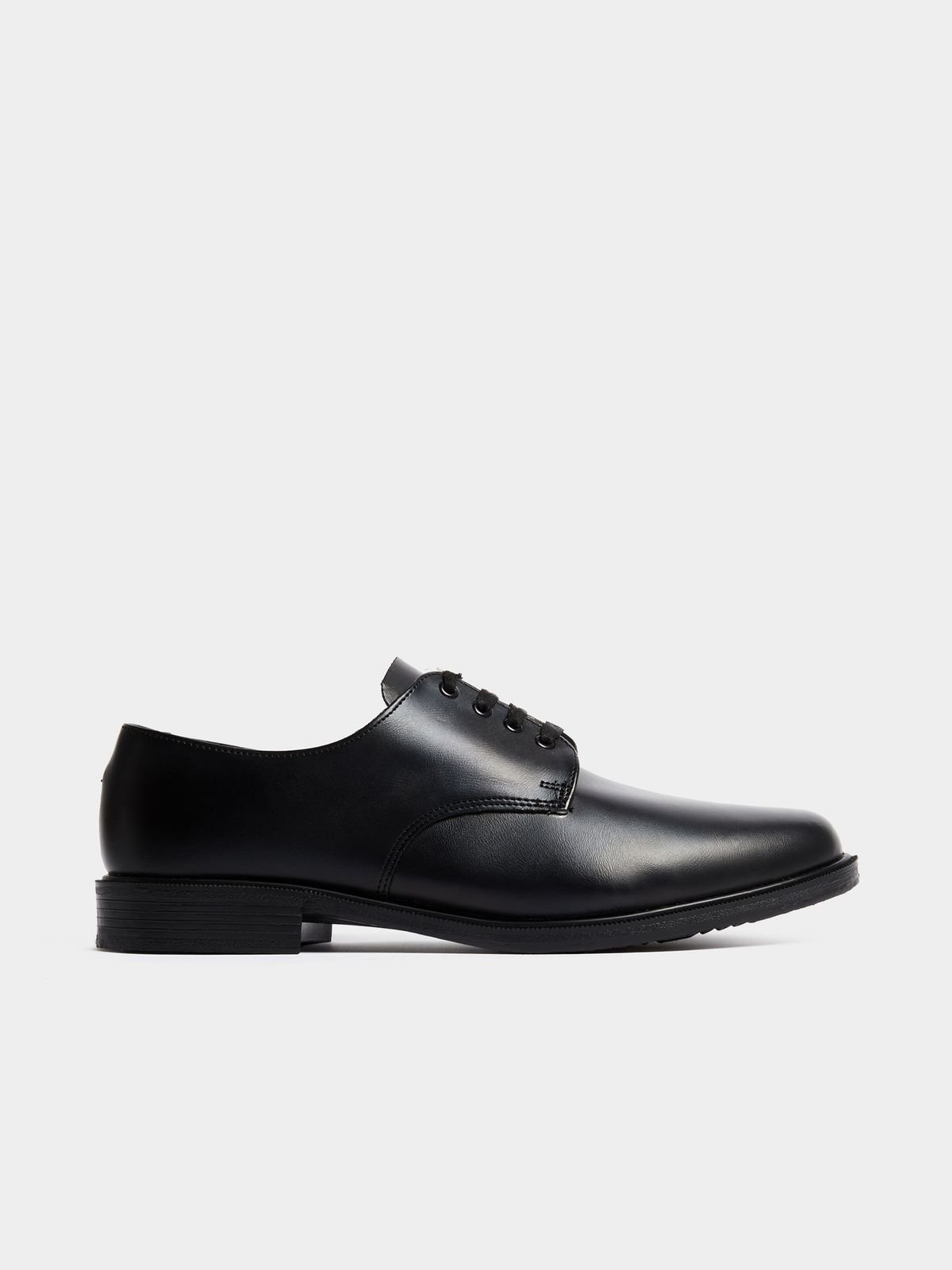 Jet Older Boys Black Leather Toughees School Shoes | Bash