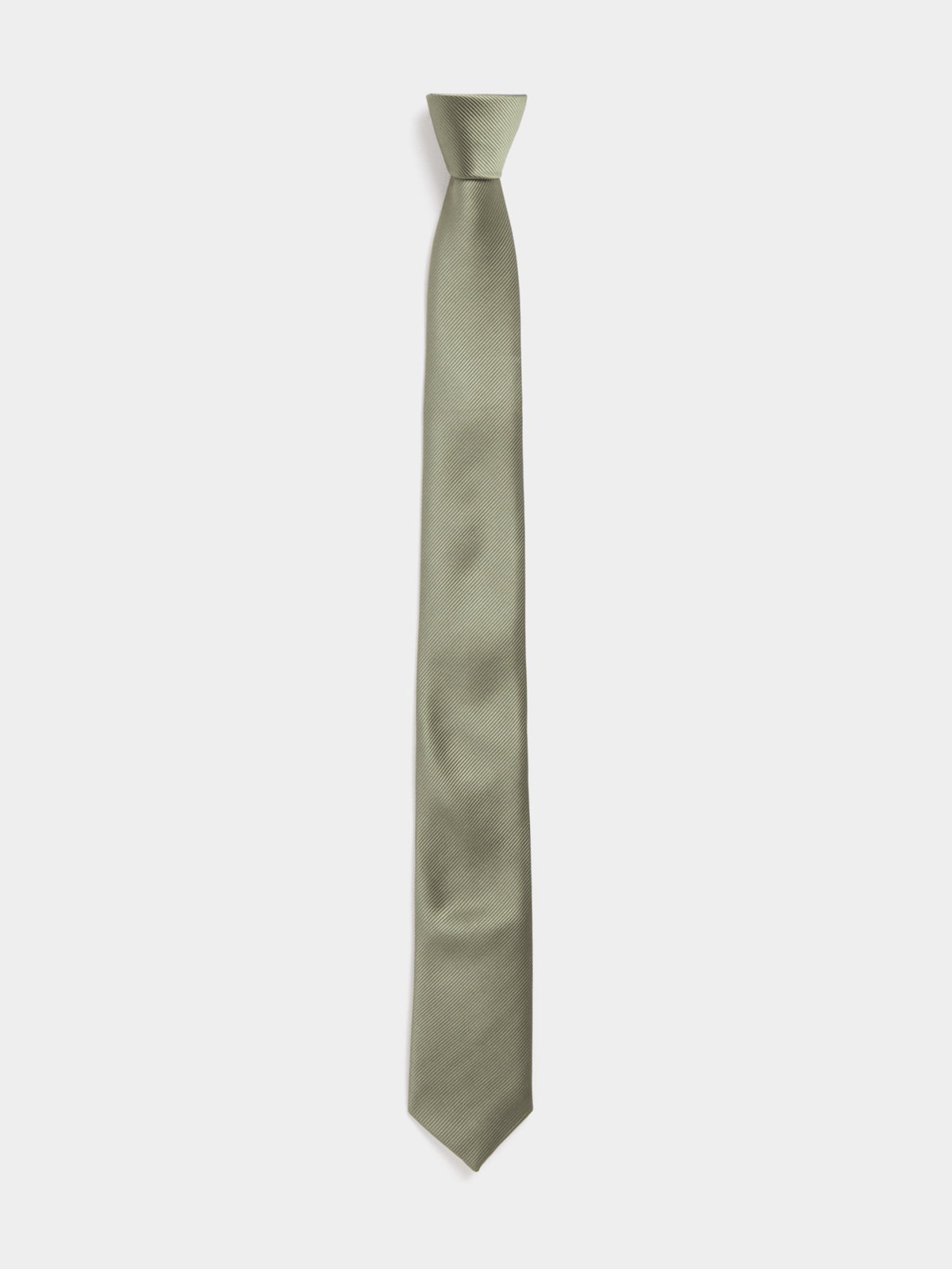 Markham Men's Plain Regular Olive Tie | Bash
