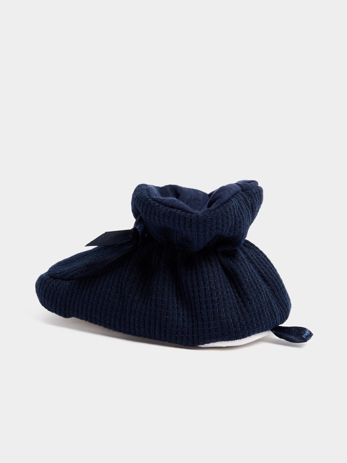 Jet Infant Boys Navy Waffle Bootikin Slipper | Bash