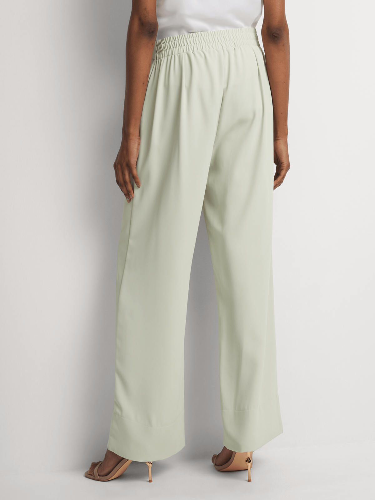 Wide Leg High Rise Pants | Bash