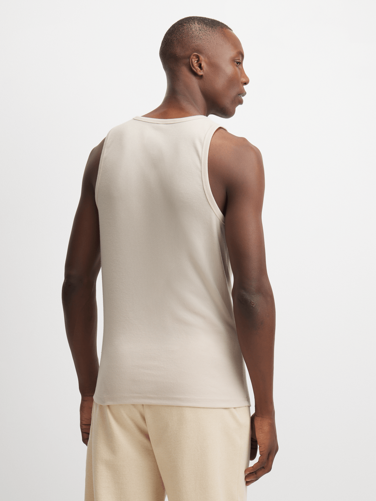 Jet Men's White Vest | Bash