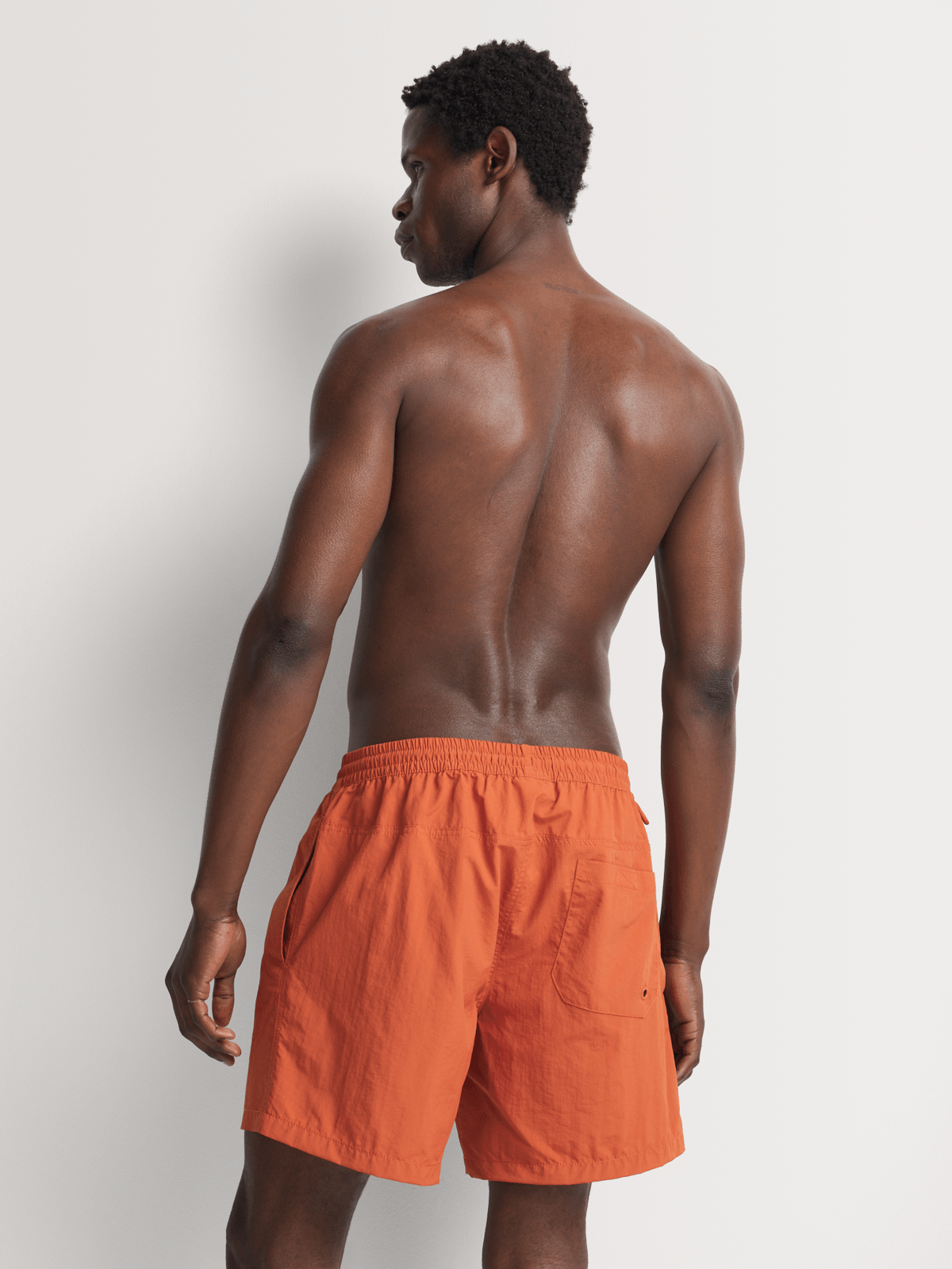 Markham Men's Plain Rust Swimshort | Bash