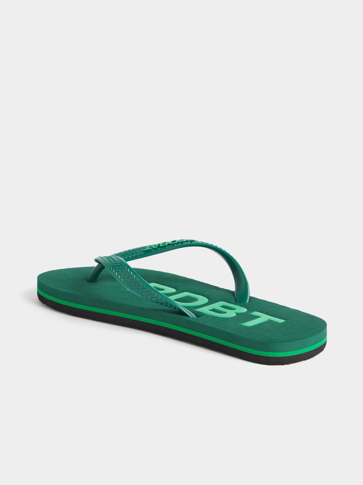 Redbat Men's Athletic Green Thong Slide | Bash