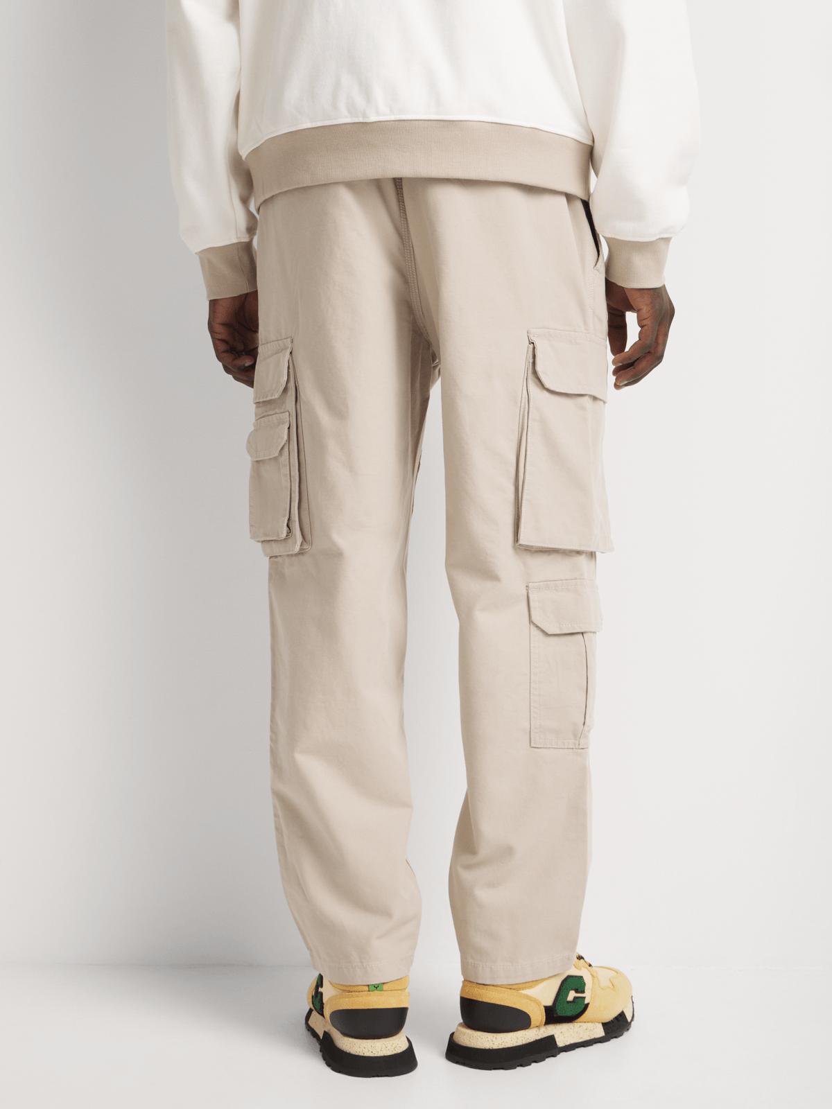 Markham Men's Relaxed Utility Stone Cargo Pants | Bash