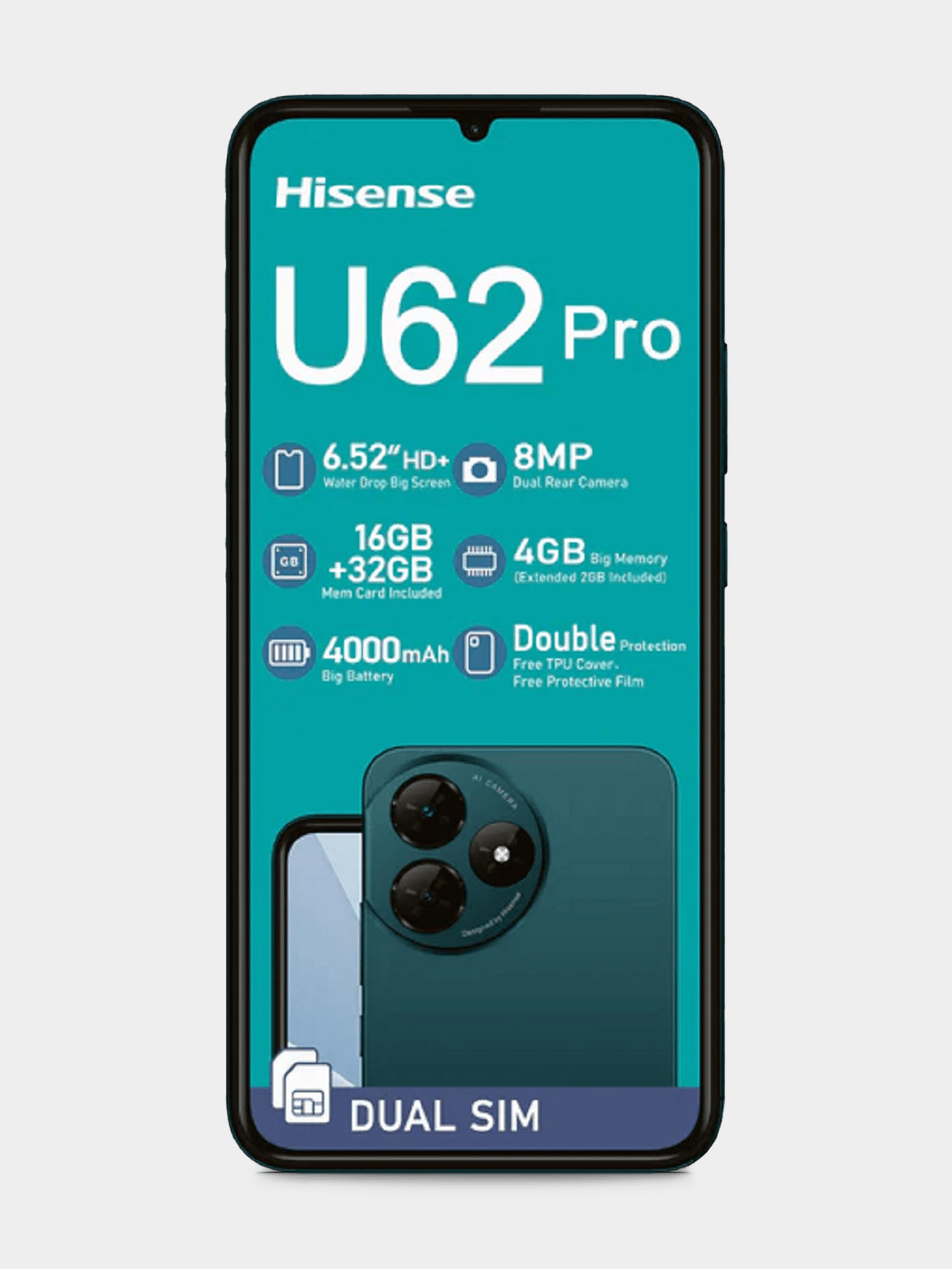 Hisense U62 Pro SD+ 32GB SD - Cell C (Network Locked) | Bash