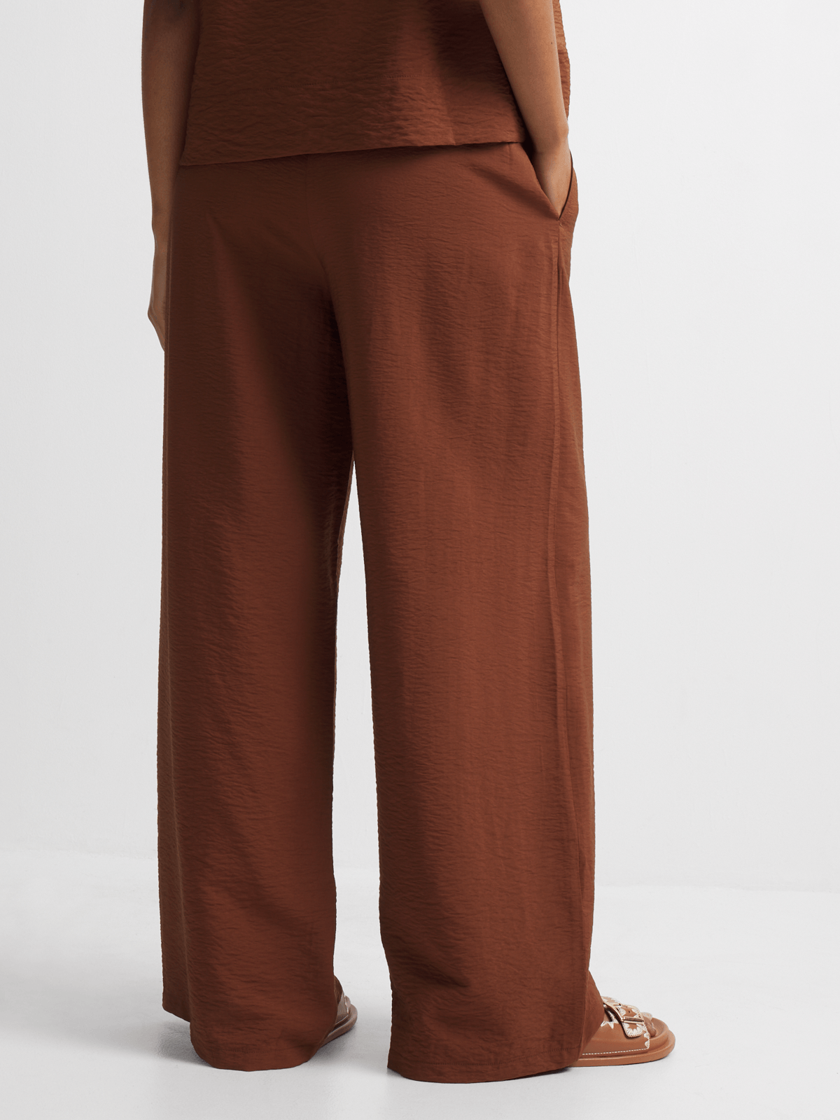 Jet Women's Brown Wide Leg Pants | Bash