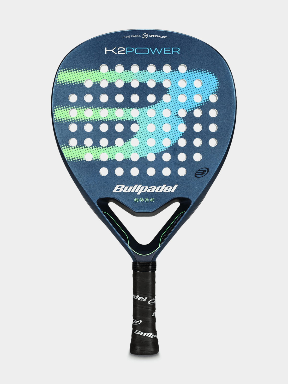 Bullpadel K2 Power 2025 Navy Blue Padel Racket | Bash