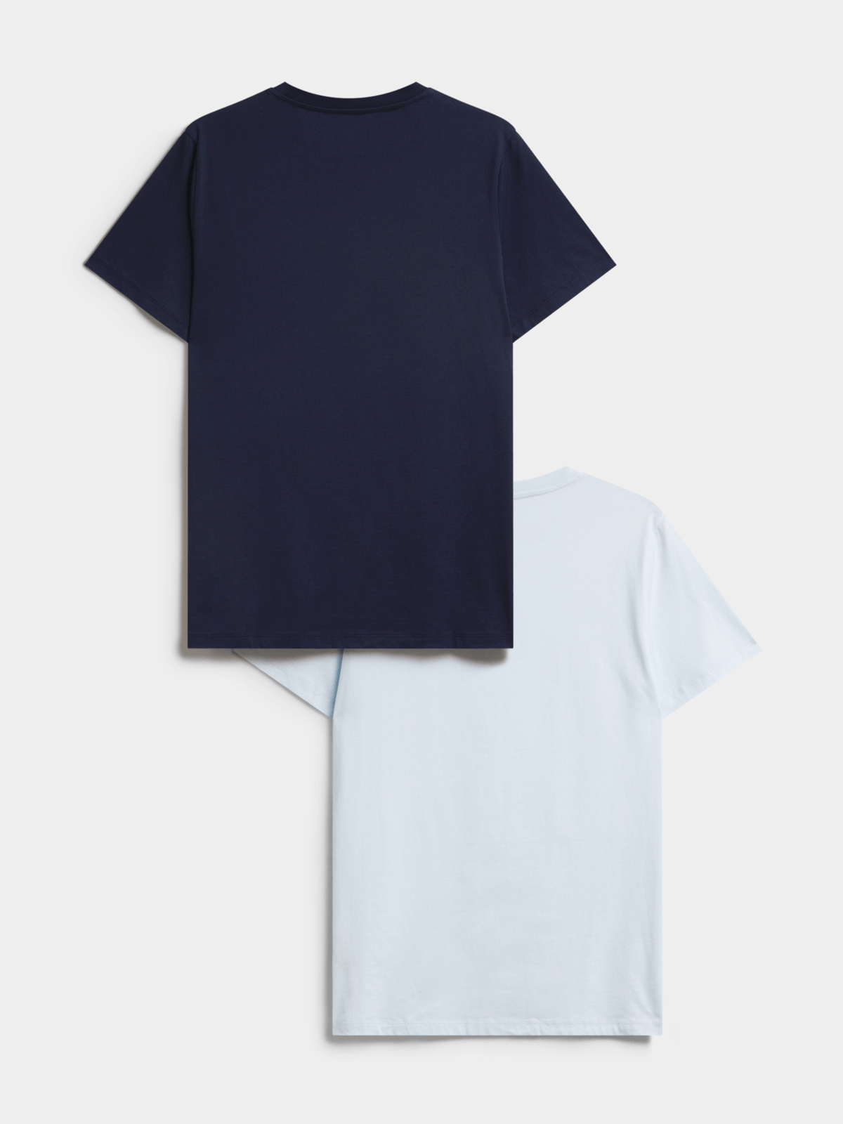 Fabiani Men's Navy/Blue 2-Pack Crew T-Shirts | Bash