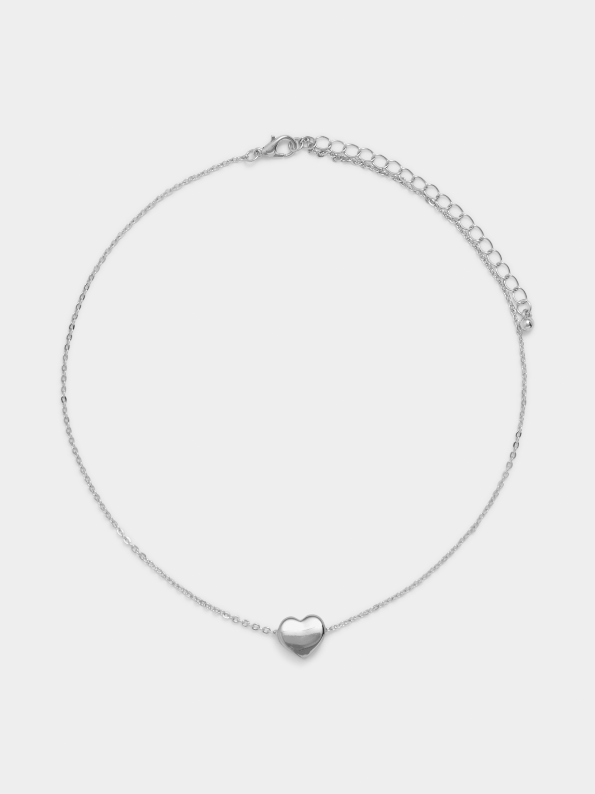 Exact Women's Silver Heart Pendant Necklace | Bash