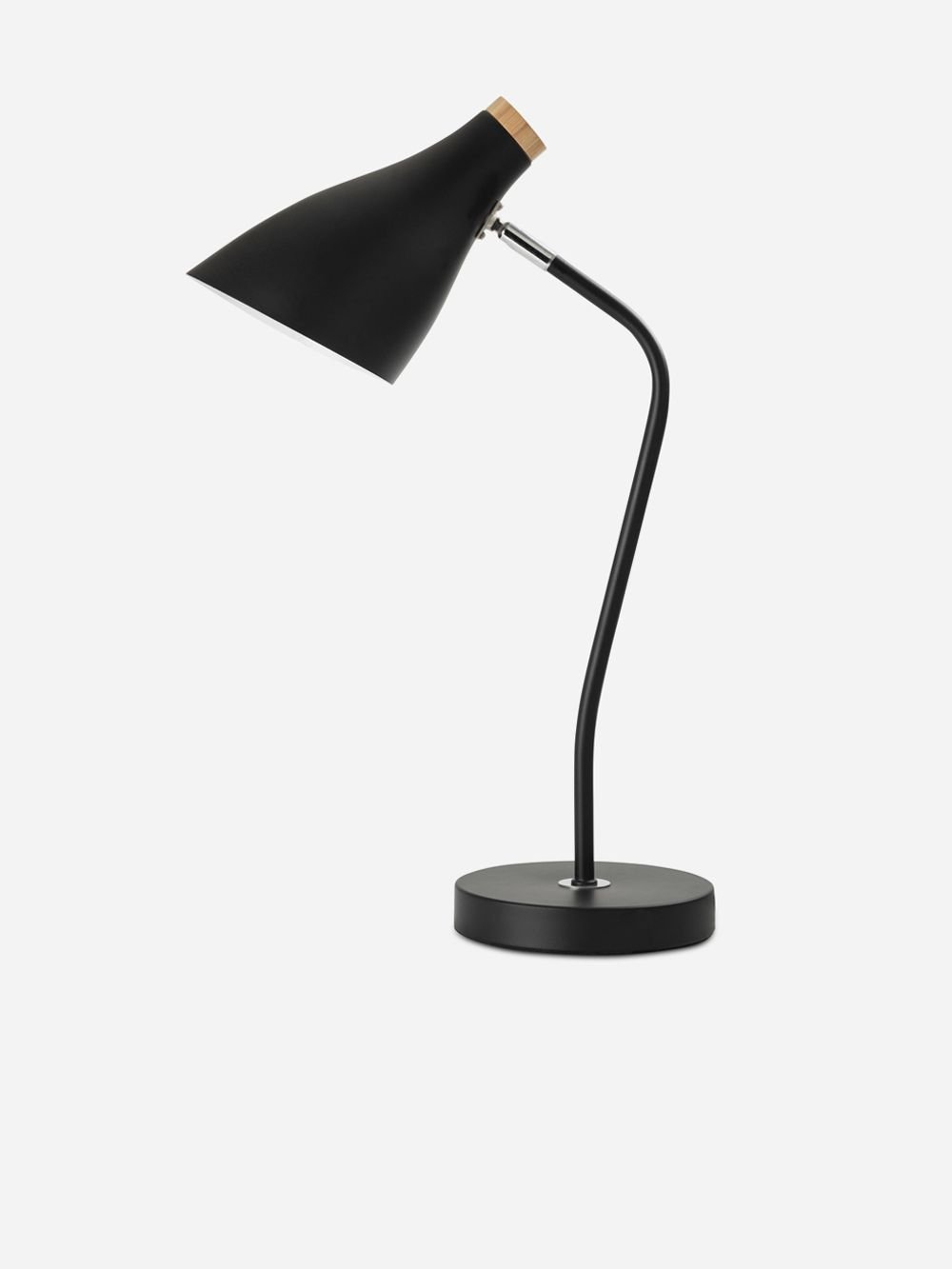 Desk Lamp Curved Black 45cm | Bash