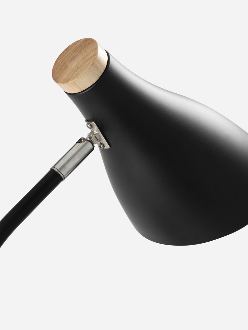 Desk Lamp Curved Black 45cm | Bash