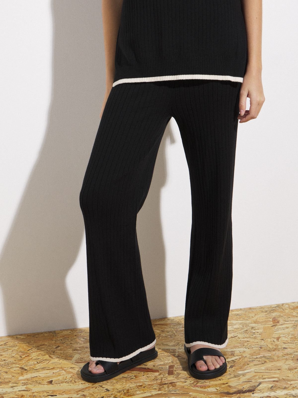 Women's Canvas Co-ord Knitwear Pants | Bash