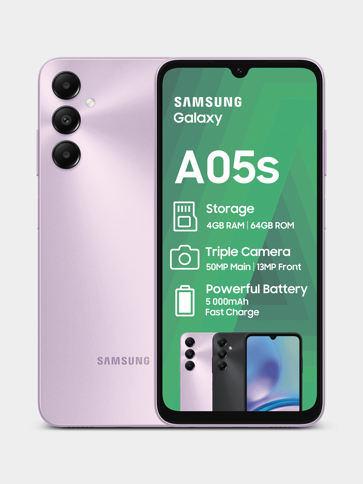 Samsung Galaxy A05s 128GB Dual Sim +15GB - Telkom | Bash