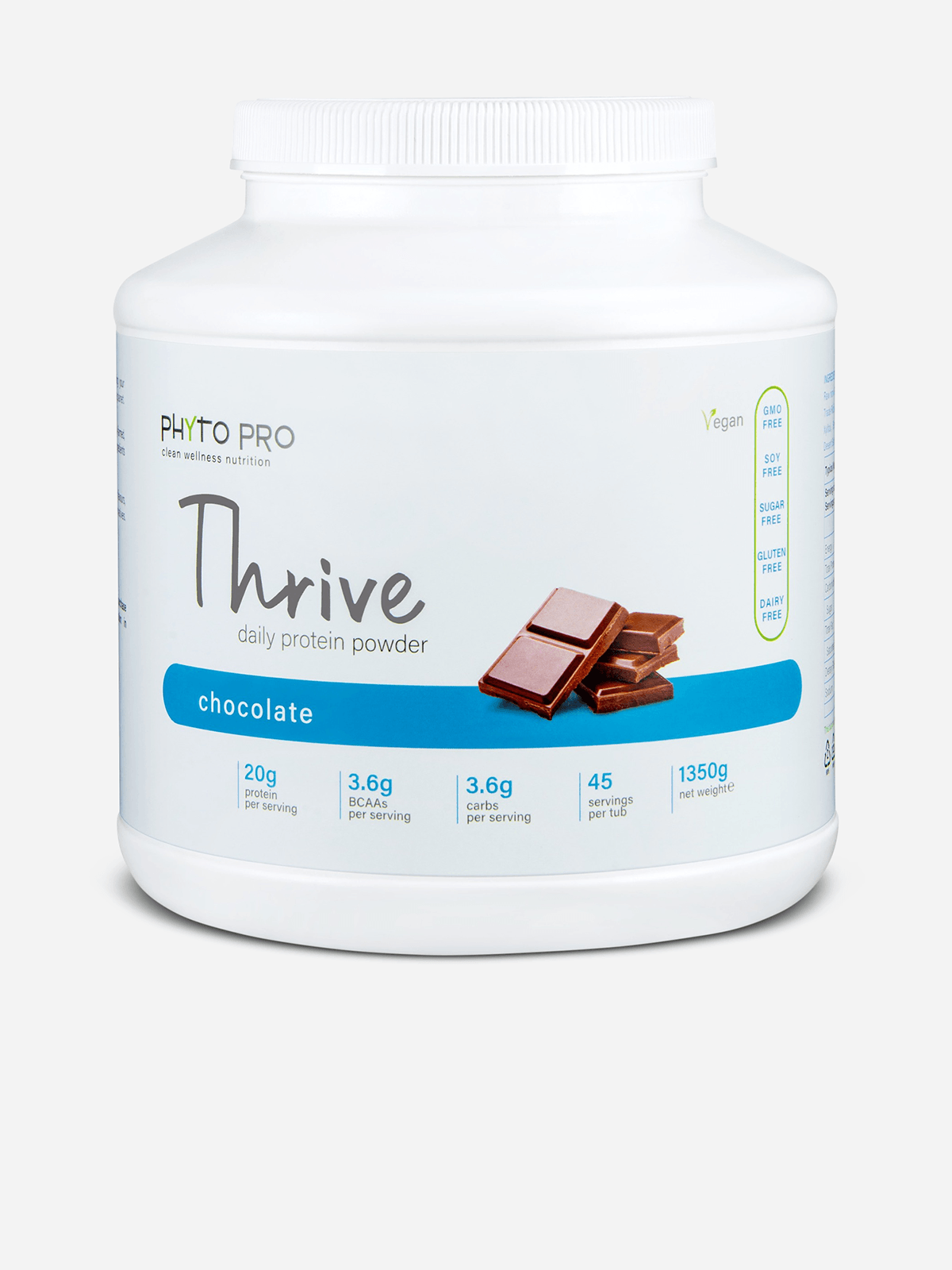 Phyto Pro THRIVE Daily Protein Shake, Chocolate | Bash