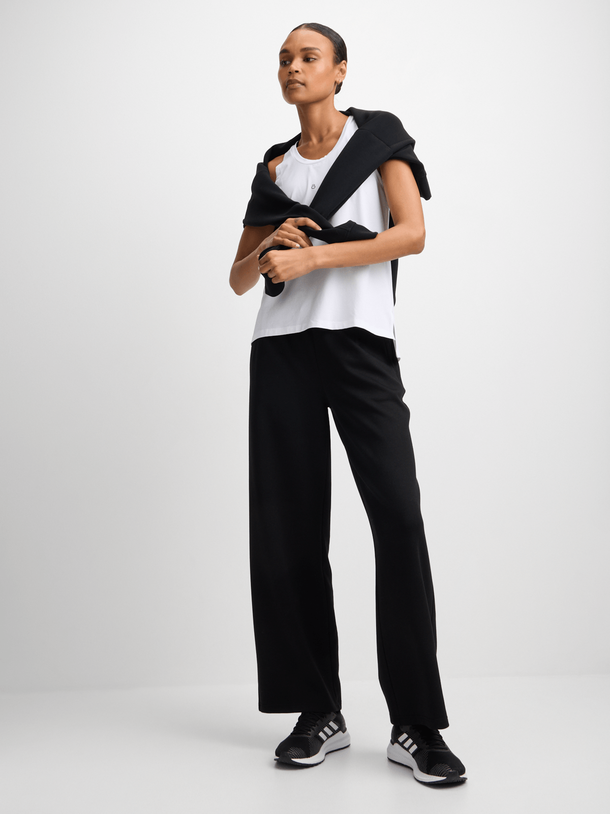 TS Womens Performance White Vest | Bash