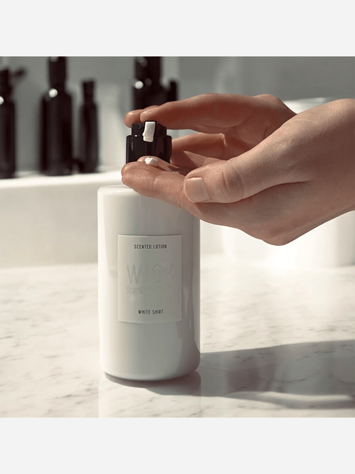 WICK Fragrances Scented Lotion Seamint | Bash