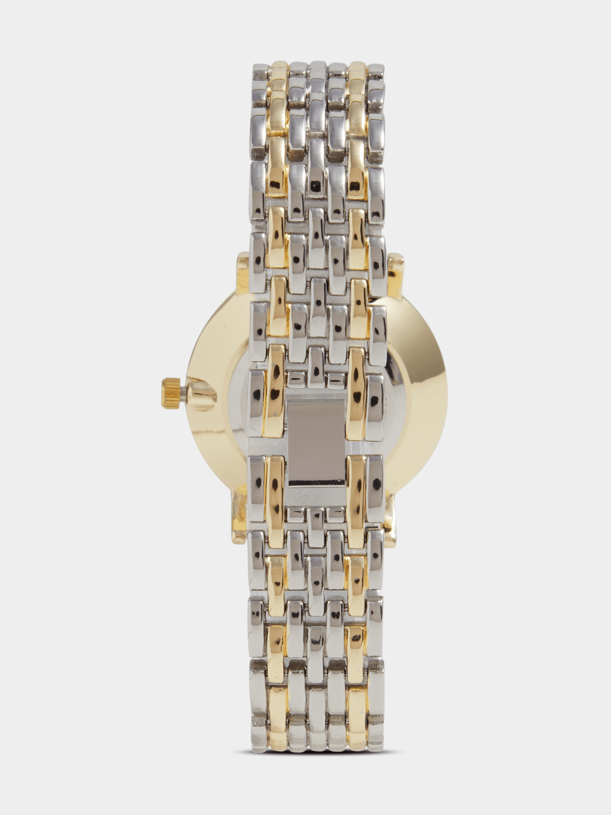 Exact Women's Silver & Gold Metal Link Watch | Bash